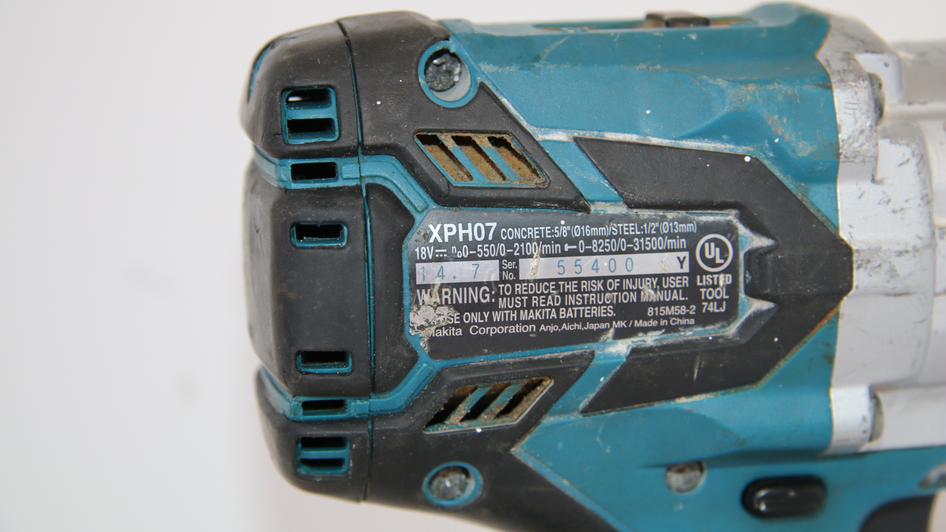 Makita XPH07 18V LXT Lithium-Ion Brushless Cordless 1/2" Hammer Driver ...