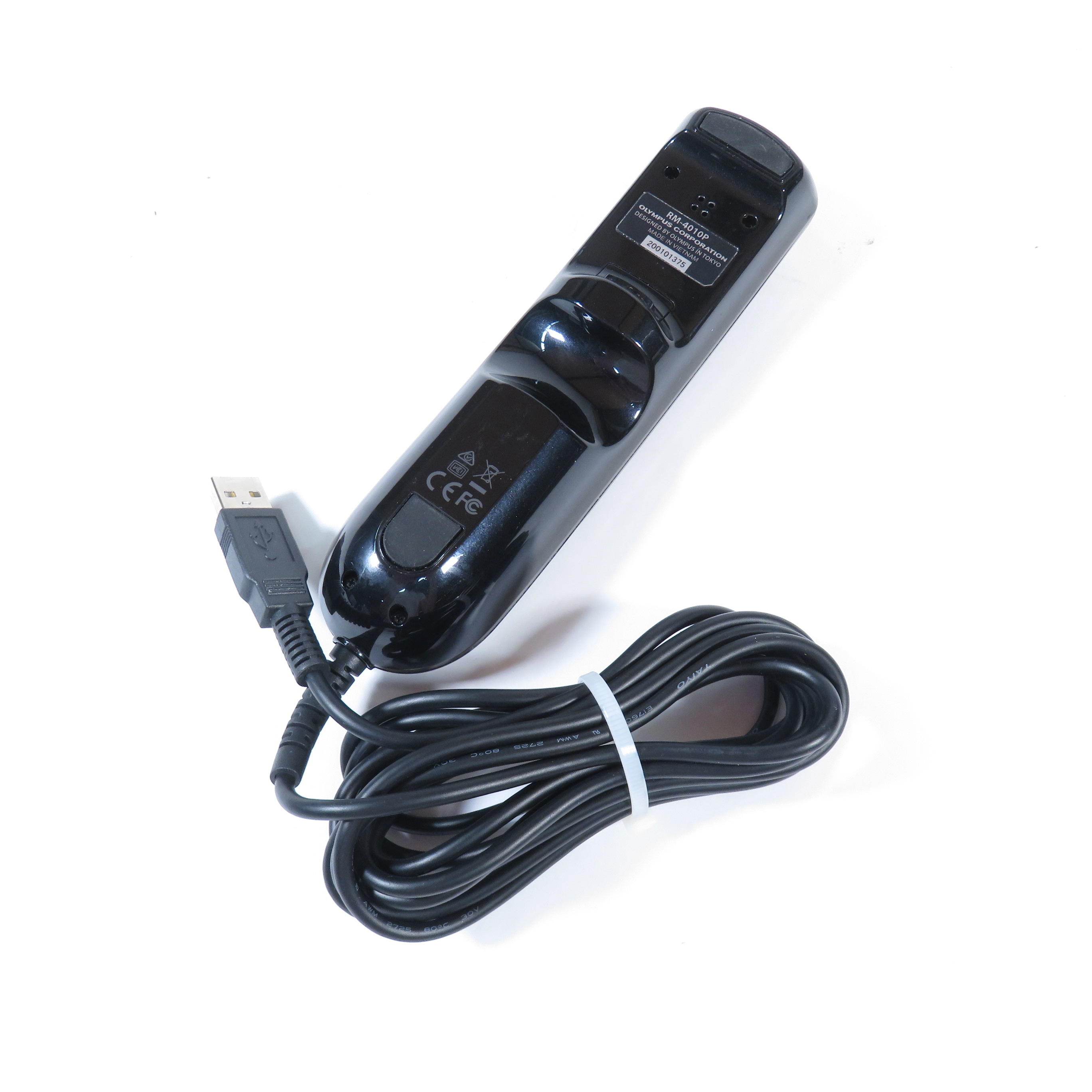 Olympus RecMic II RM-4010P Unidirectional Corded Push Button Microphone