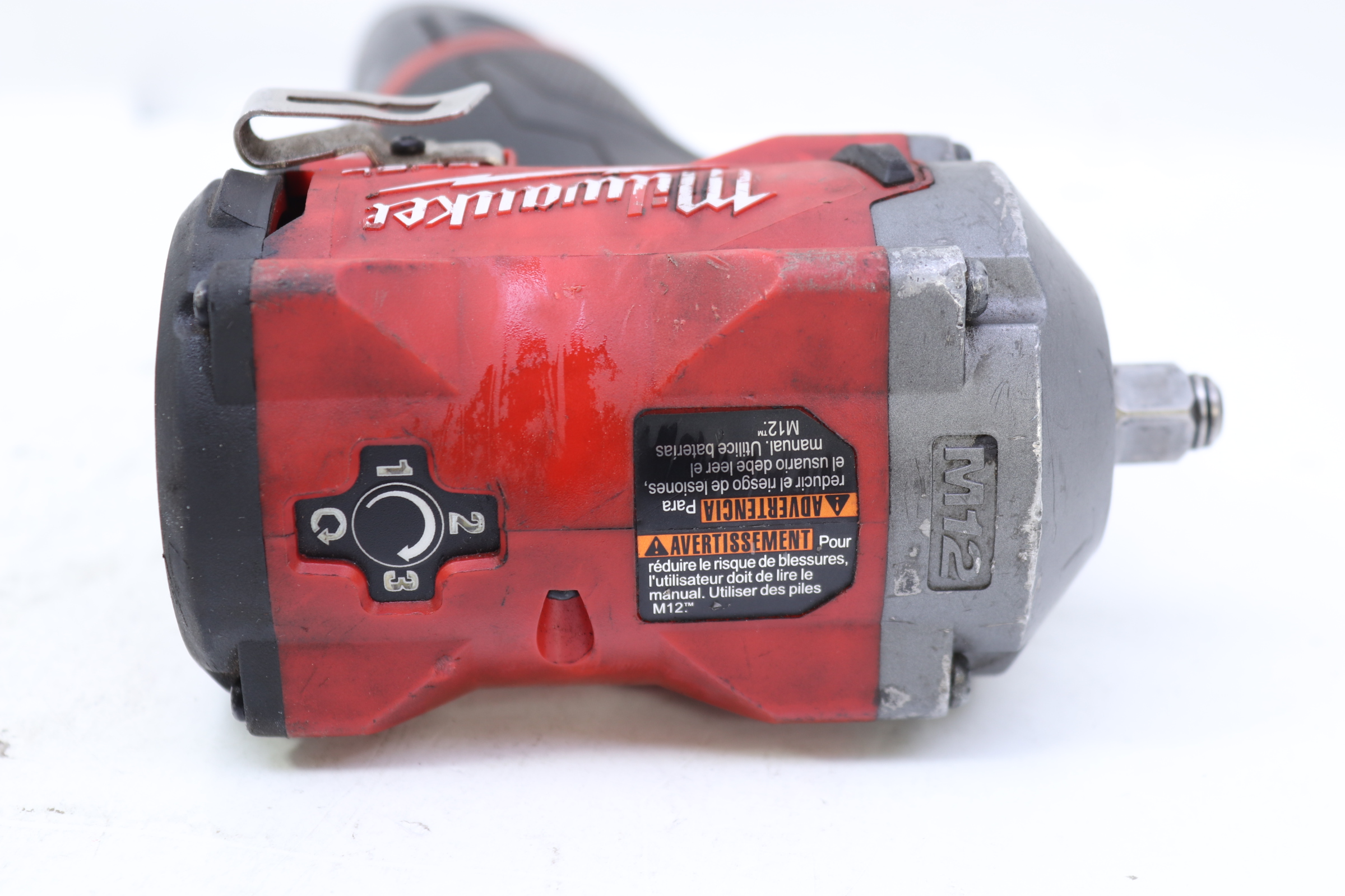 Milwaukee 2554-20 M12 FUEL Li-Ion Brushless Cordless Stubby 3/8" Impact ...