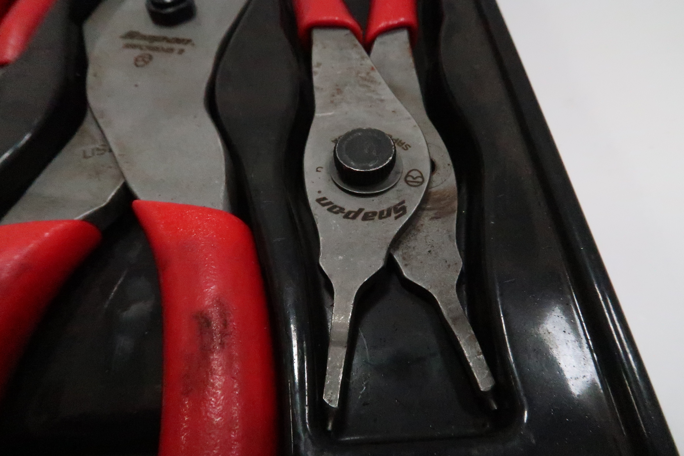 Snap-on Tools SRPCR107 7pc Snap Ring Pliers Set - Red 0758