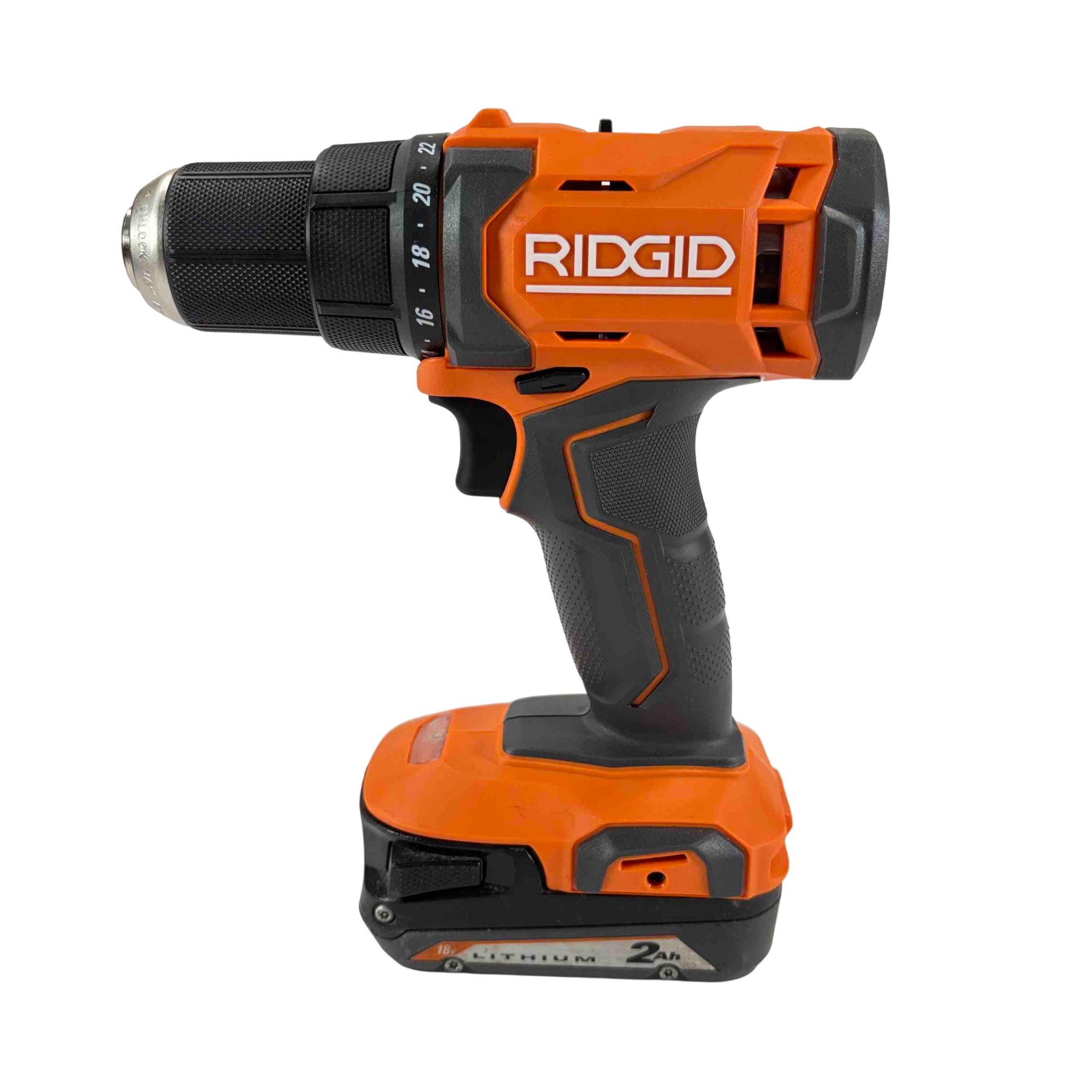 RIDGID R86001 18-Volt Lithium-Ion Cordless 1/2 in. Drive Drill/Driver