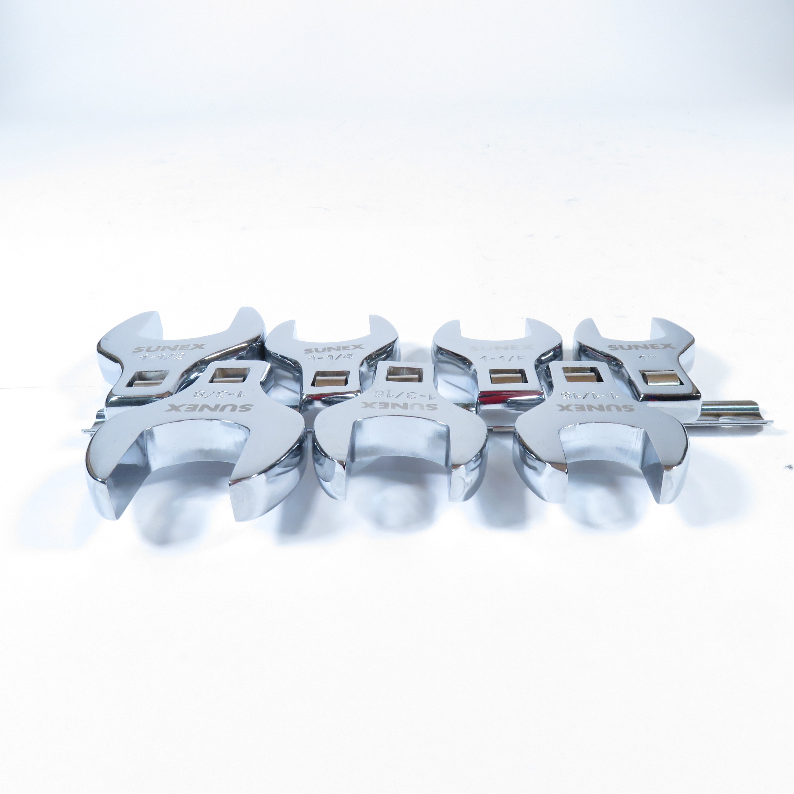 Sunex Tools 9720A 7-Piece 1/2 in. Drive Jumbo Fractional SAE Crowfoot ...