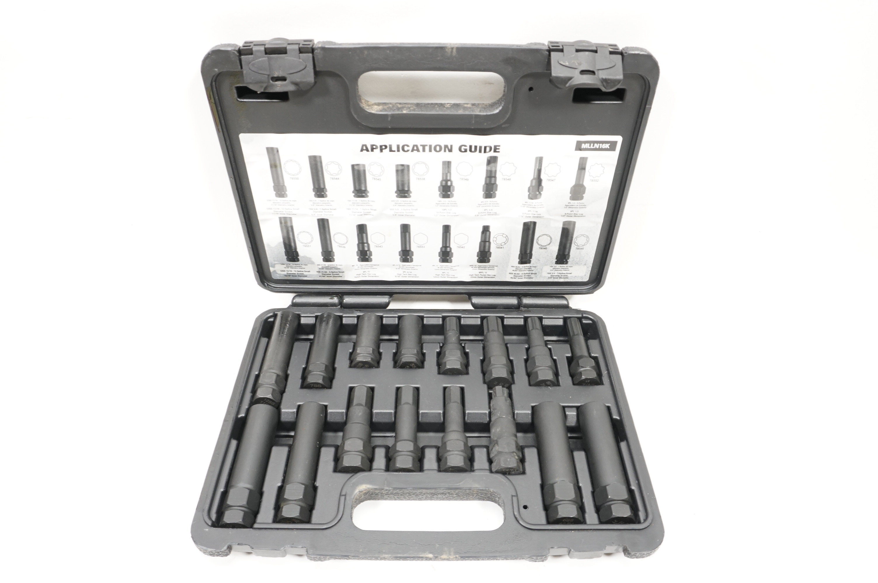 Matco MLLN16K 16 Piece Locking Lugnut Master Key Set