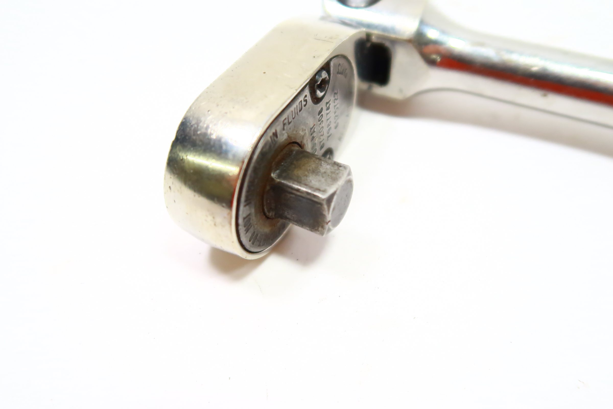 Snap-on FHBF80A 3/8" Dual 80 Tech Soft Handle Bent Flex Head Ratchet