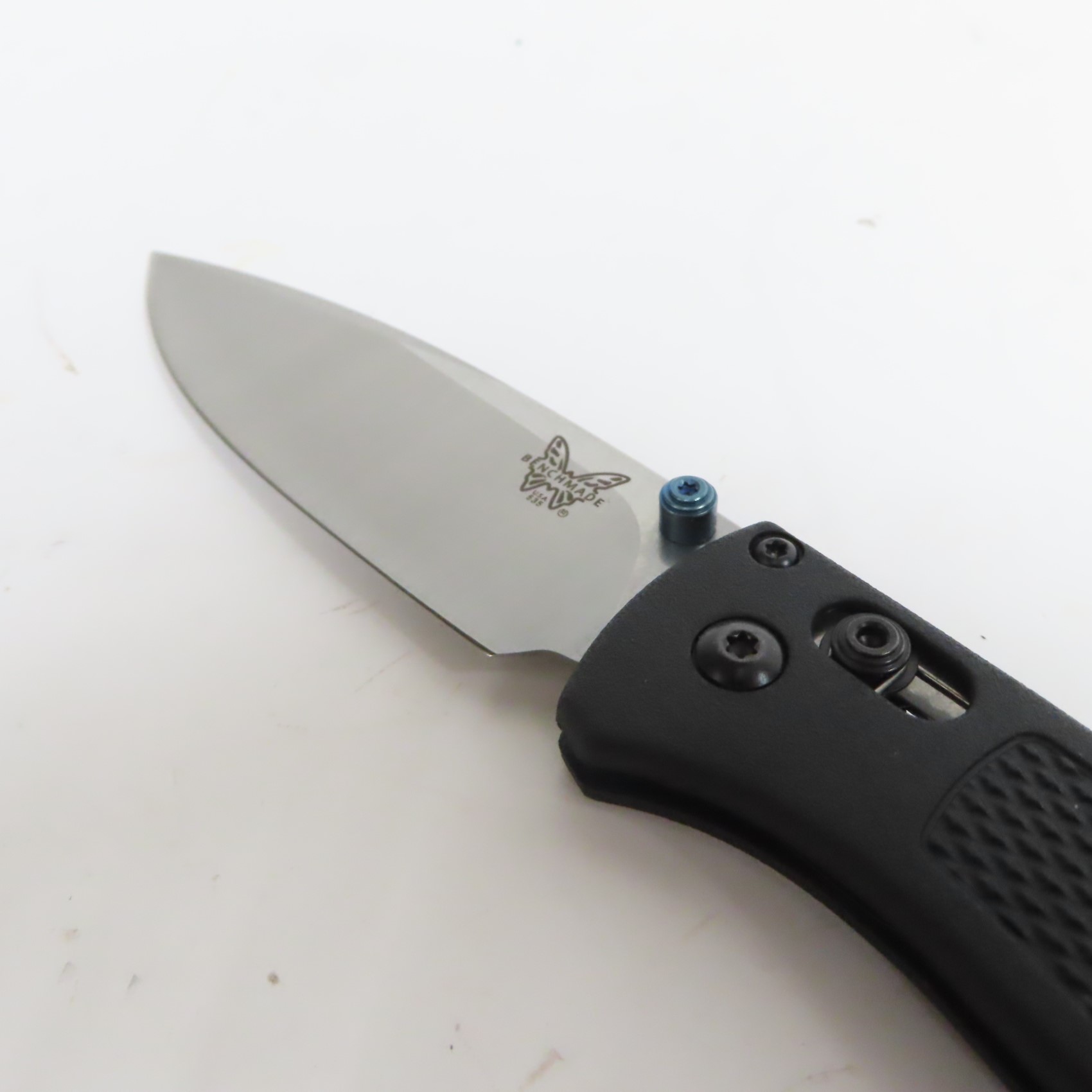 Benchmade CPM-S30V 535 Bugout 3.24" Straight Edge Folding Blade Knife ...