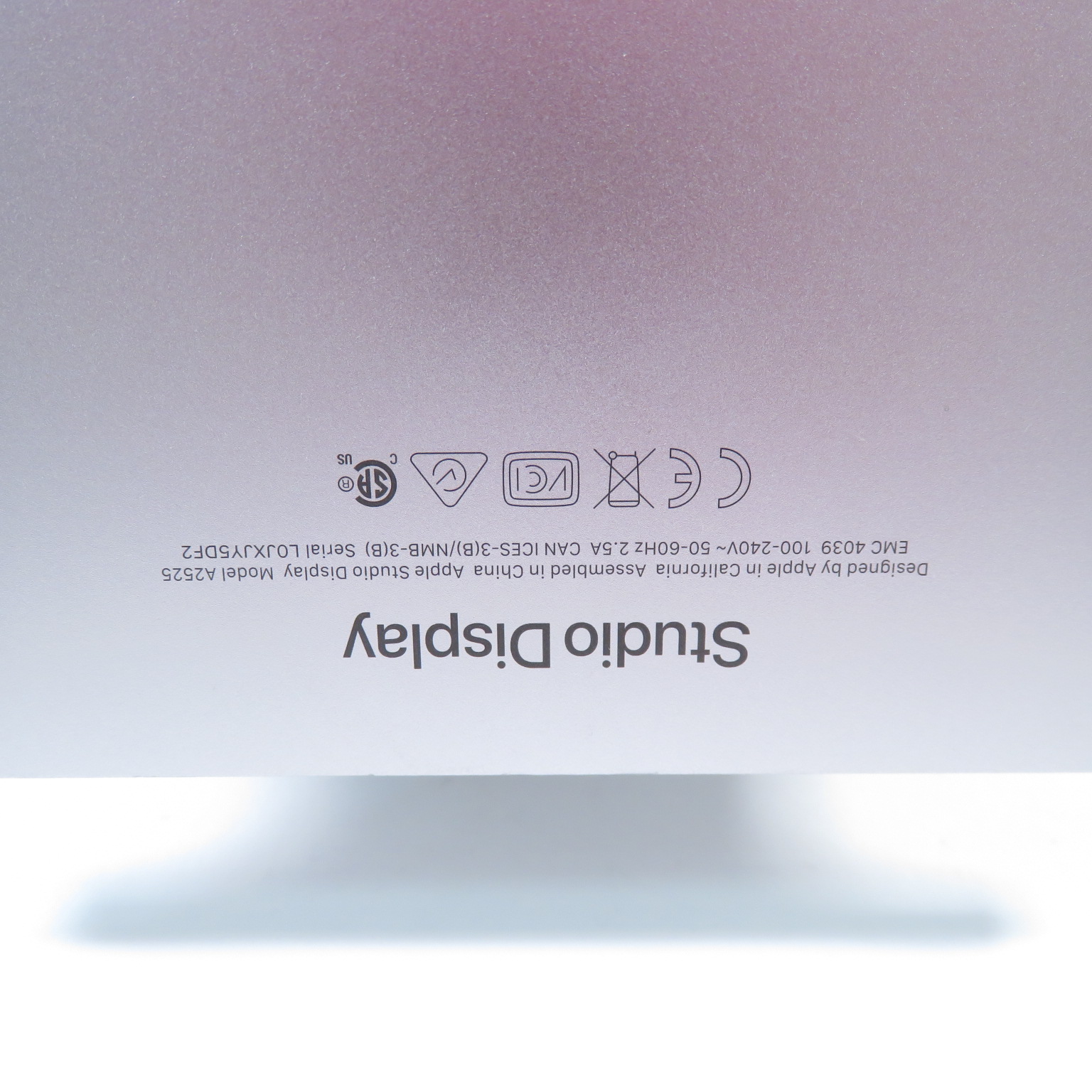 Apple Studio Display A2525 27-Inch IPS LCD Retina 5K Monitor