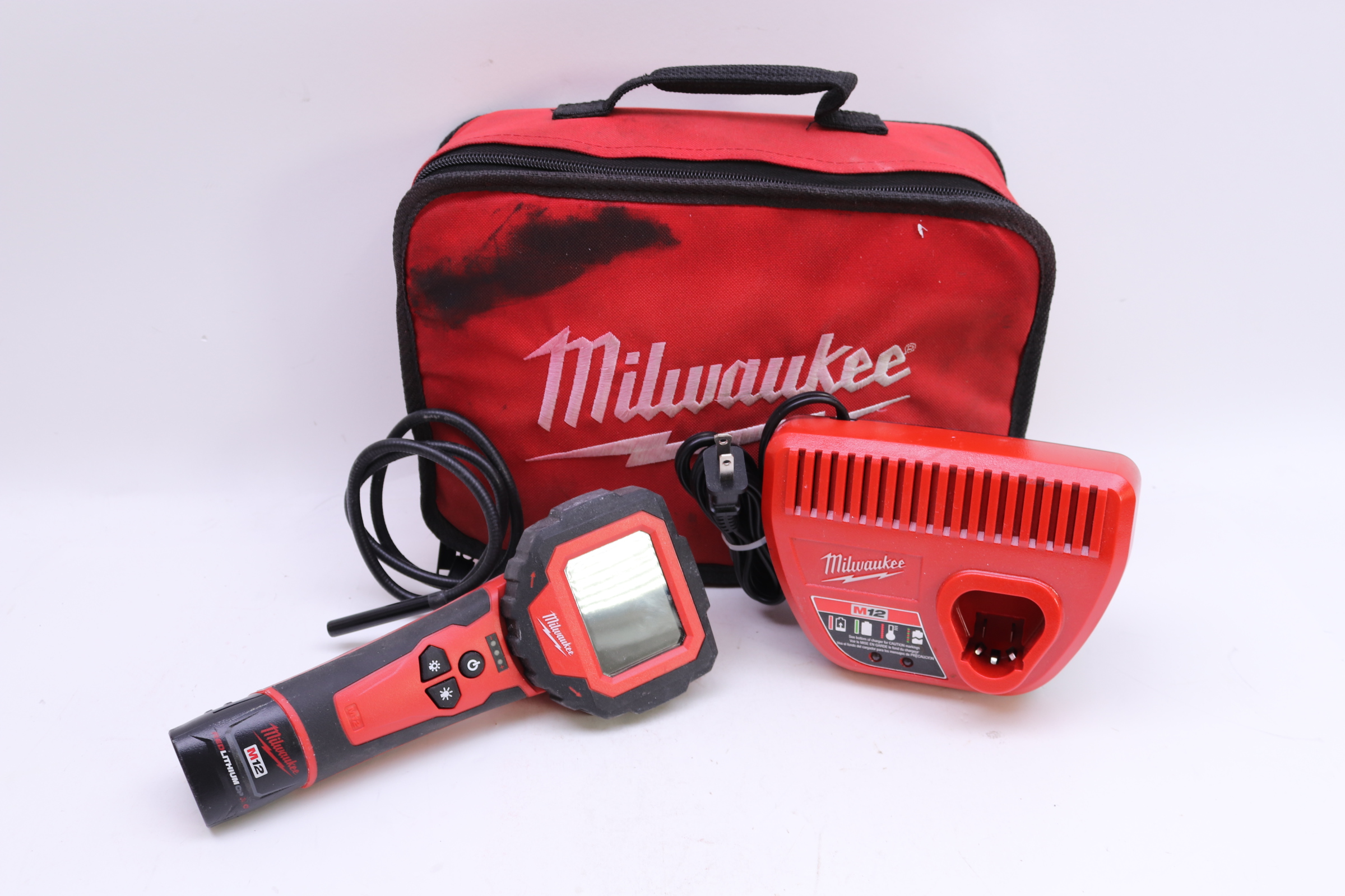 Milwaukee 2313-20 M12 Li-Ion Cordless M-Spector 360 Digital Inspection ...