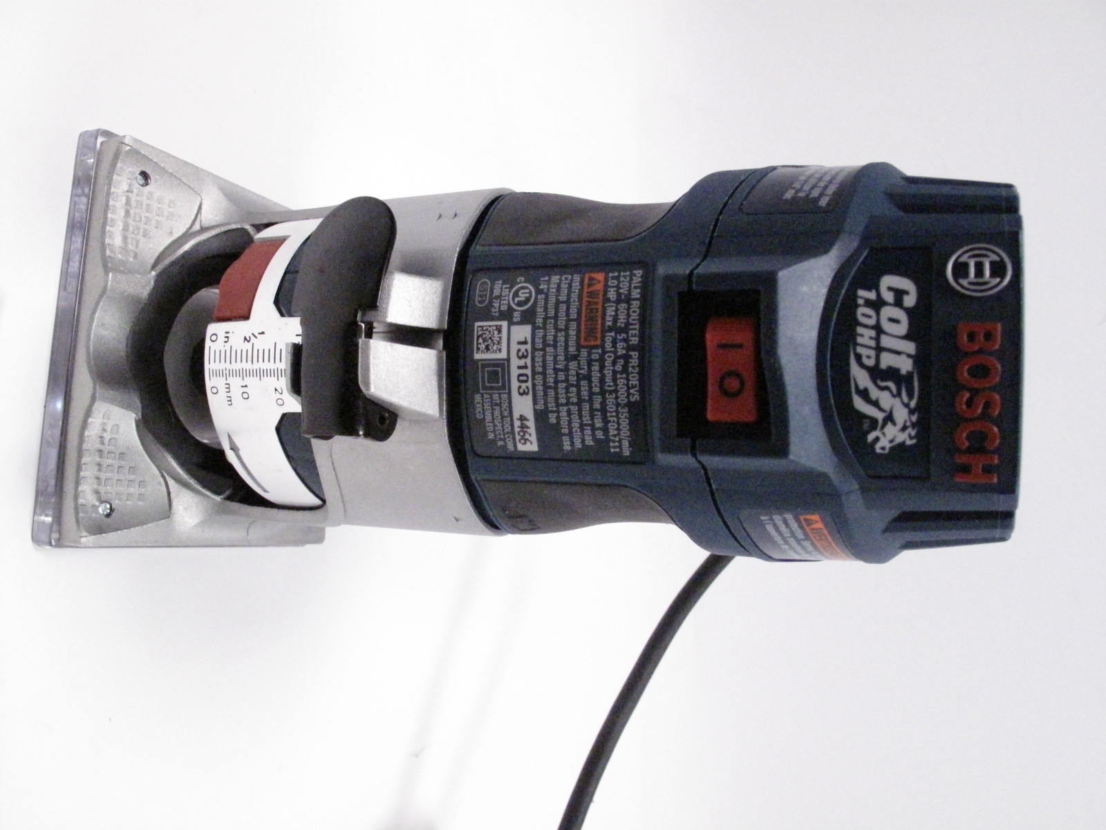 Bosch PR20EVS 5.6 Amp 1 HP 120-Volt Variable-Speed Fixed Base Corded ...