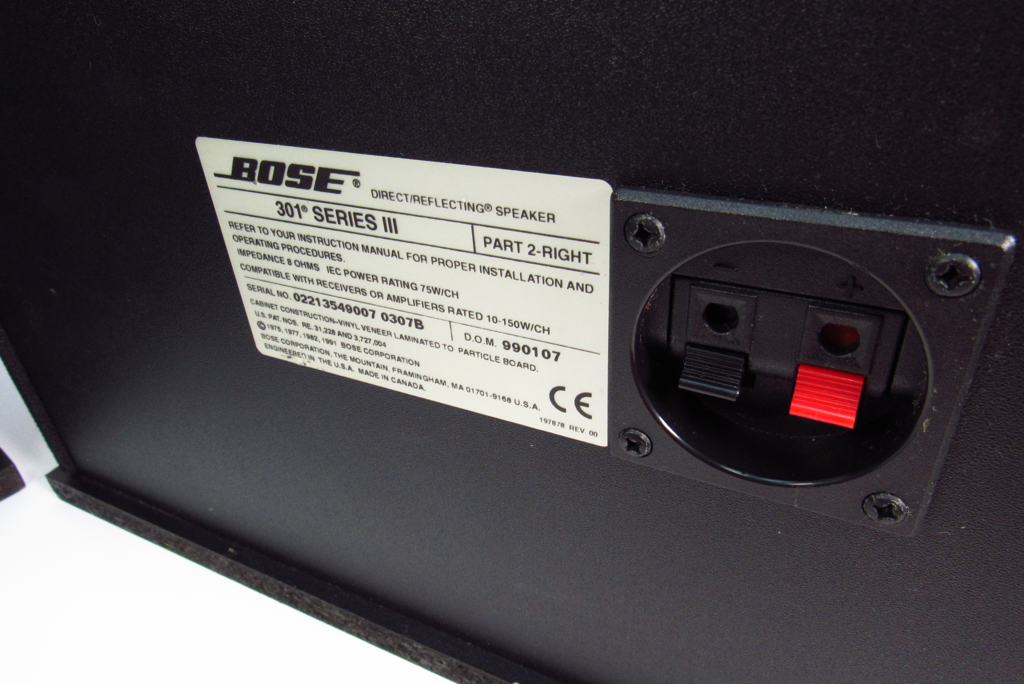 Bose 301 Series III Direct/Reflecting Speakers - Local Pick-Up Only