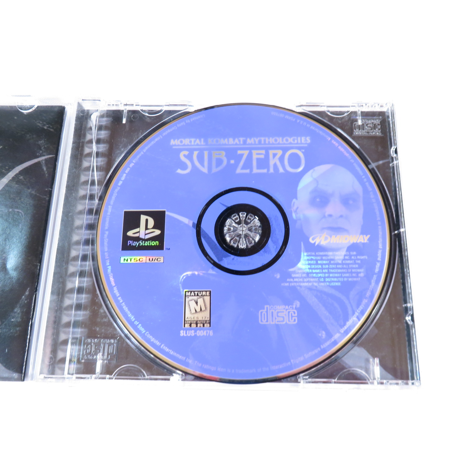 Mortal Kombat Mythologies: Sub-Zero Video Game for the Sony PlayStation