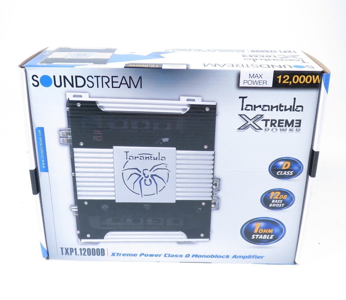Soundstream Tarantula TXP1.12000D Xtreme Power Class D Monoblock Amplifier