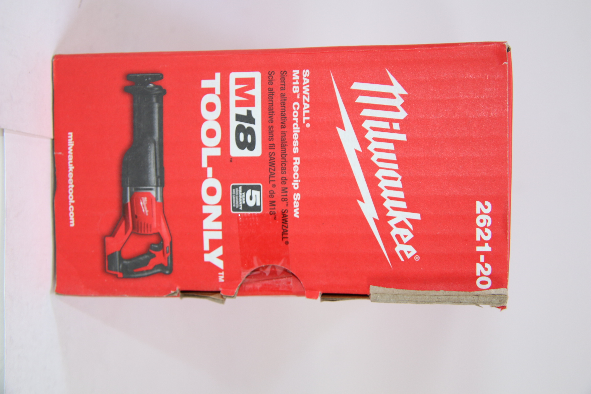 Milwaukee 2621-20 M18 SAWZALL Reciprocating Saw 2628 (Tool Only)