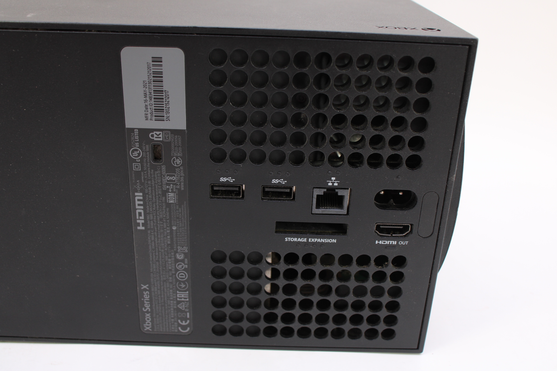 Microsoft Xbox Series X 1882 1TB 4K Black Body Home Video Game Console ...