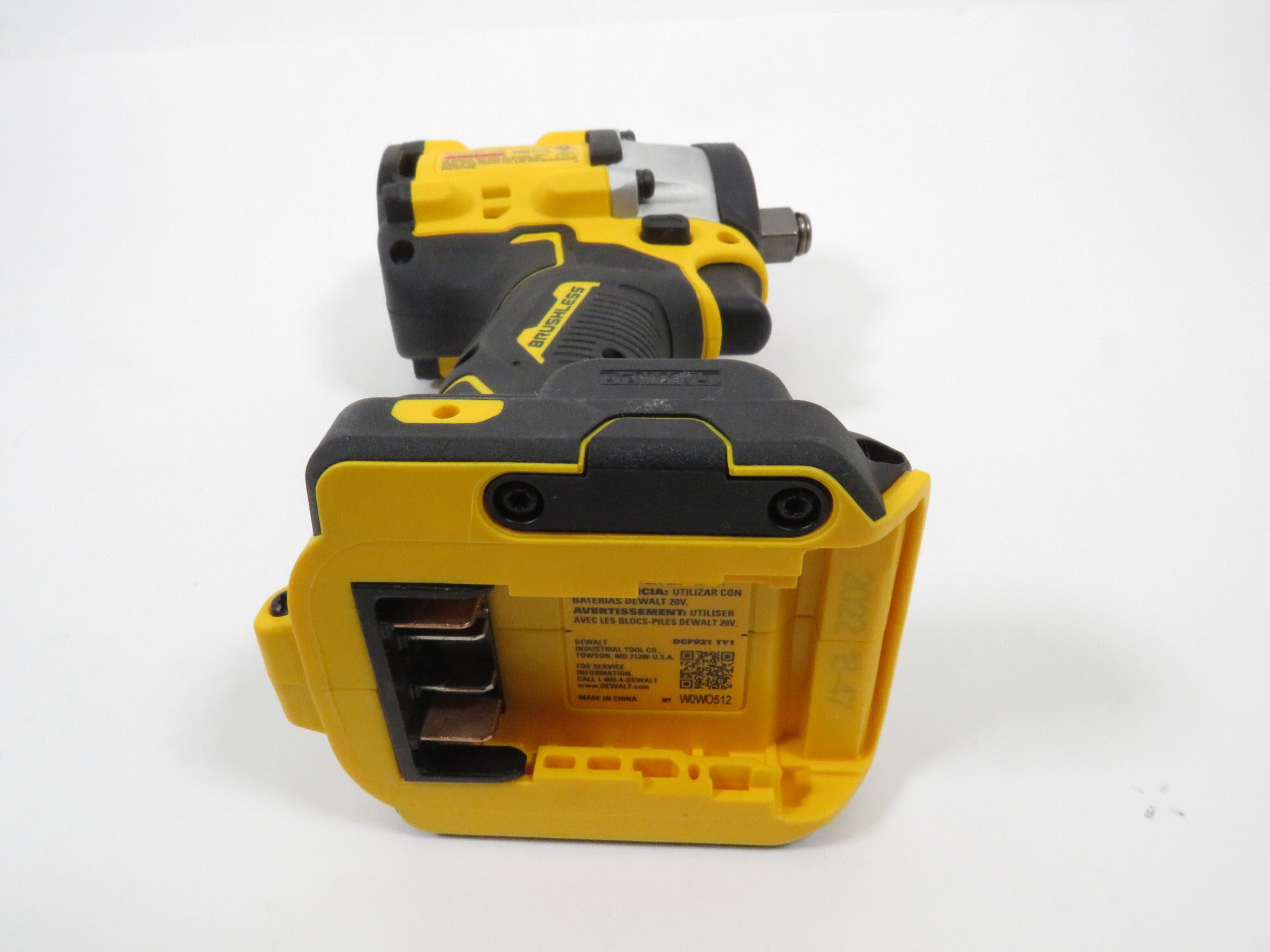 DEWALT DCF921 ATOMIC 20V MAX Cordless Brushless 1/2" Compact Impact Wrench