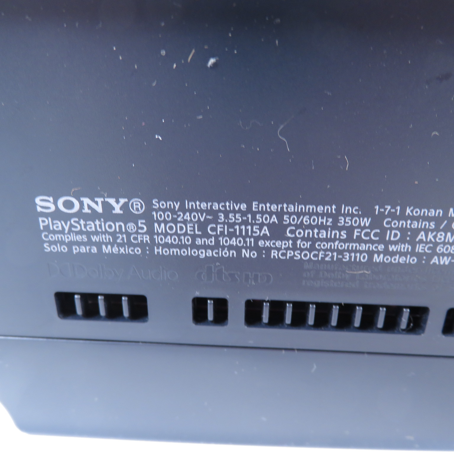 Sony PlayStation 5 CFI-1115A 825GB SSD 4K UHD Home Video Game Console 0023