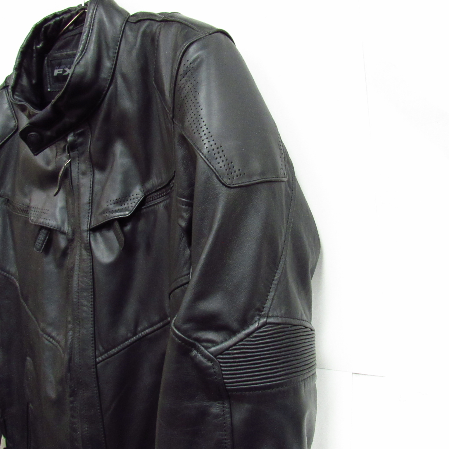 Harley-Davidson 98038-19VM FXRG Triple Vent System Men's Large Leather ...