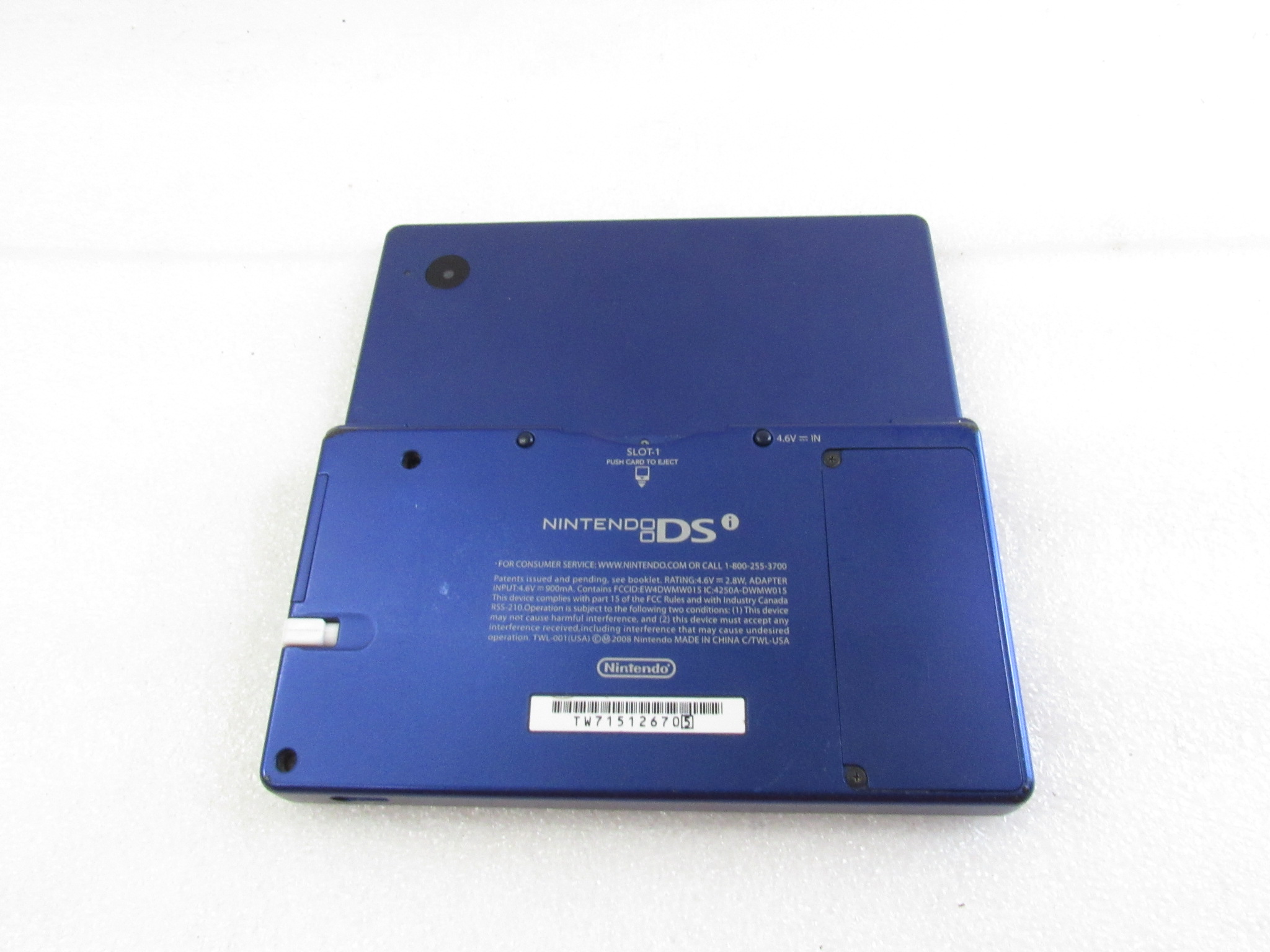 Nintendo TWL-001 DS Handheld Video Game Console Blue