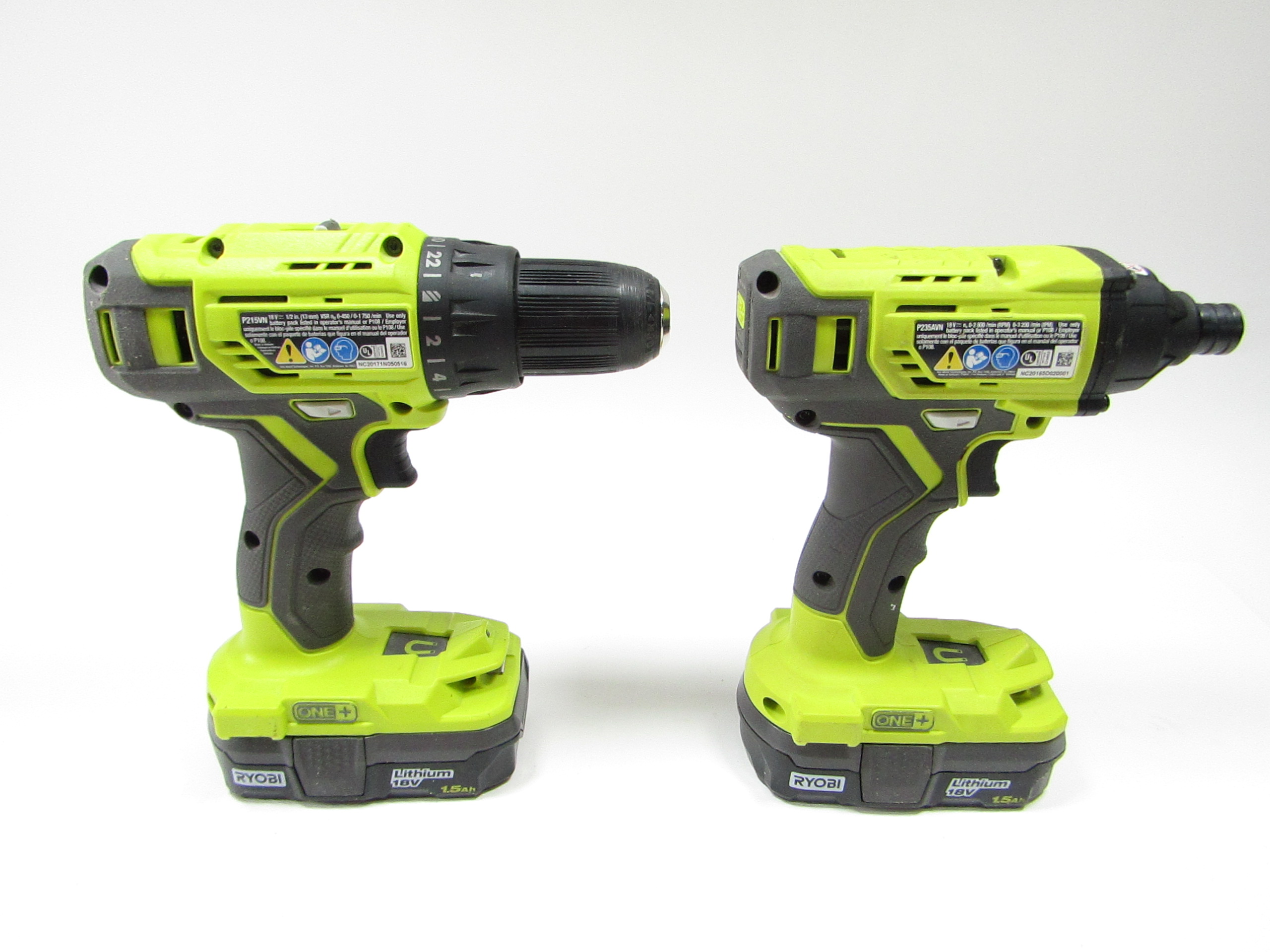Ryobi ONE + 18V Cordless 2-Tool Combo Kit P1817