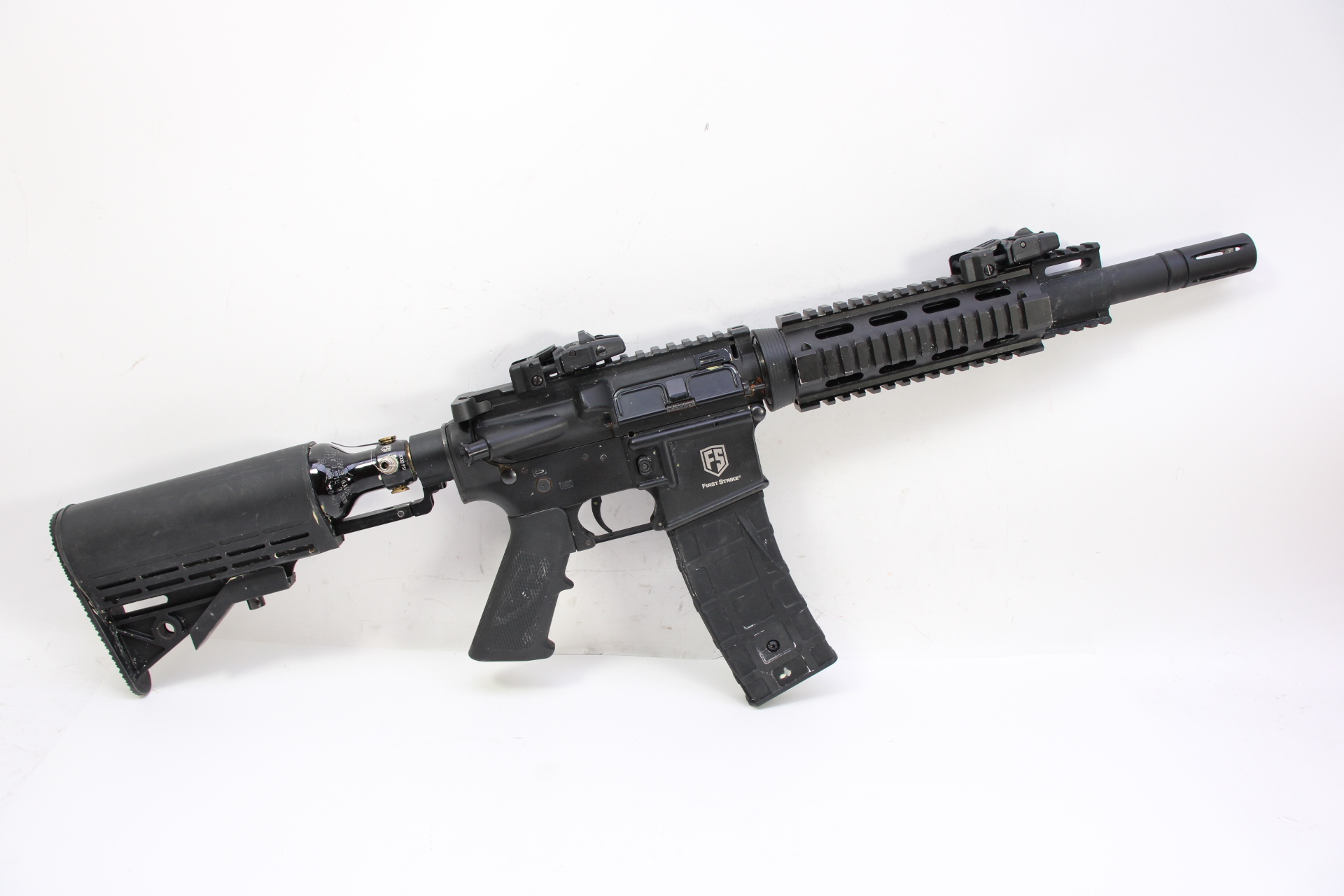 First Strike 615-01-1101 Magazine Fed 1-To-1 AR Rifle Design Paintball Gun
