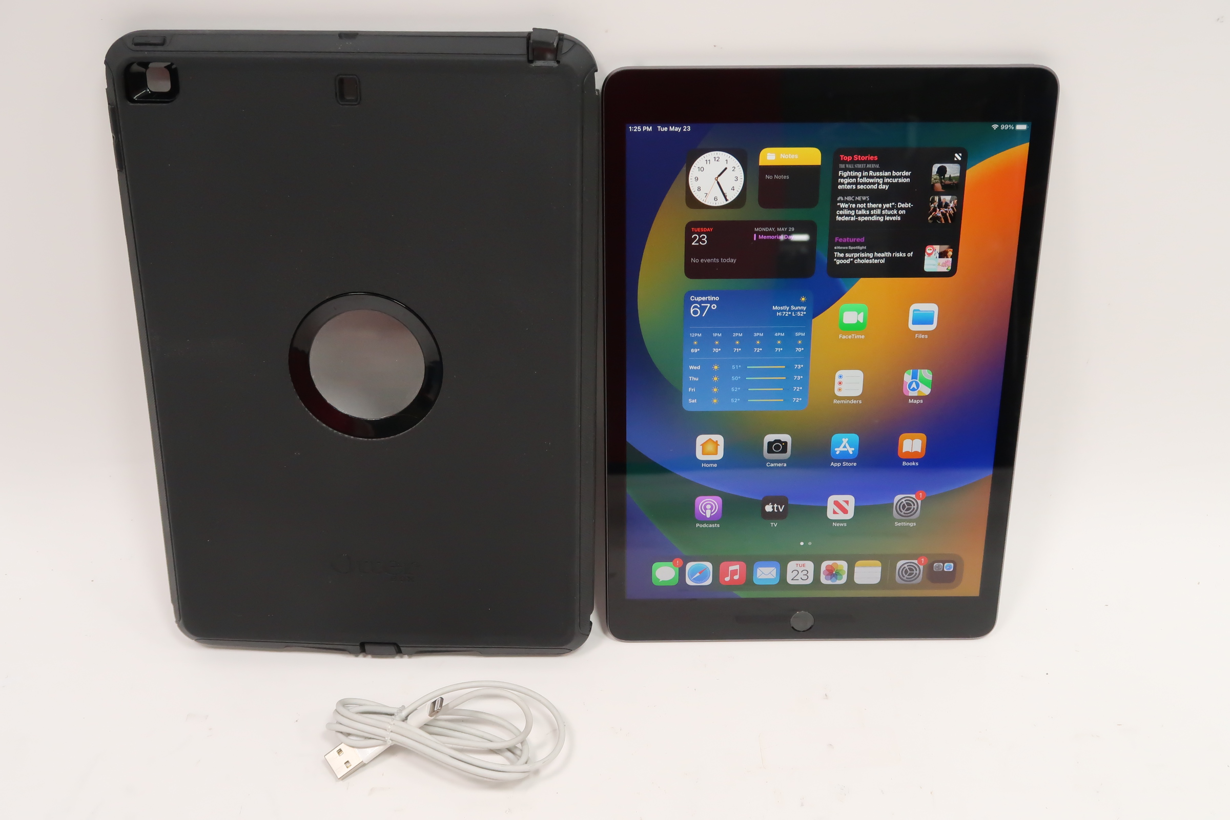 Apple iPad 9th Gen MK2K3LL/A 64GB Wi-Fi Space Gray 10.2" Tablet