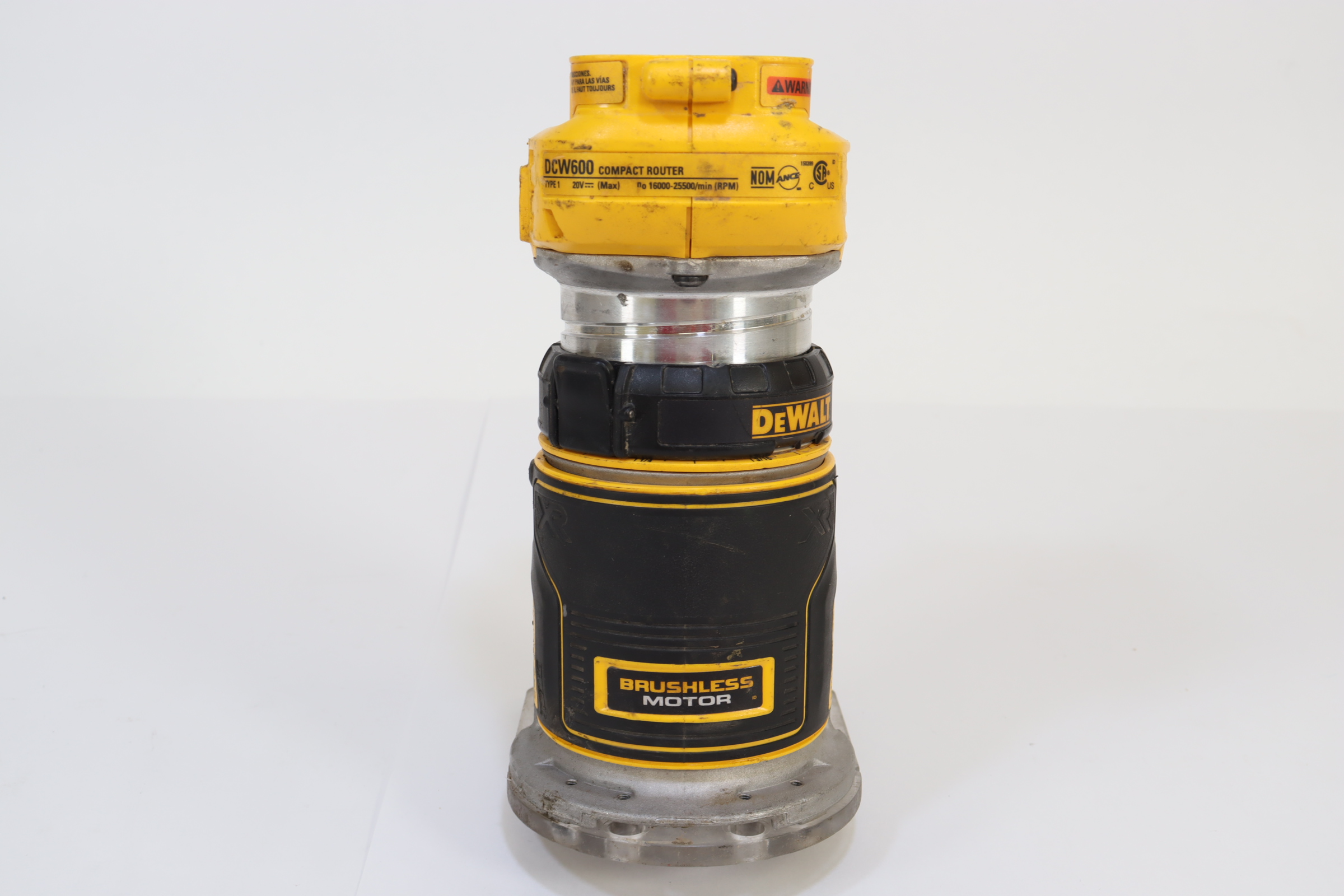 DeWalt Compact Router DCW600 20V MAX XR Cordless Brushless
