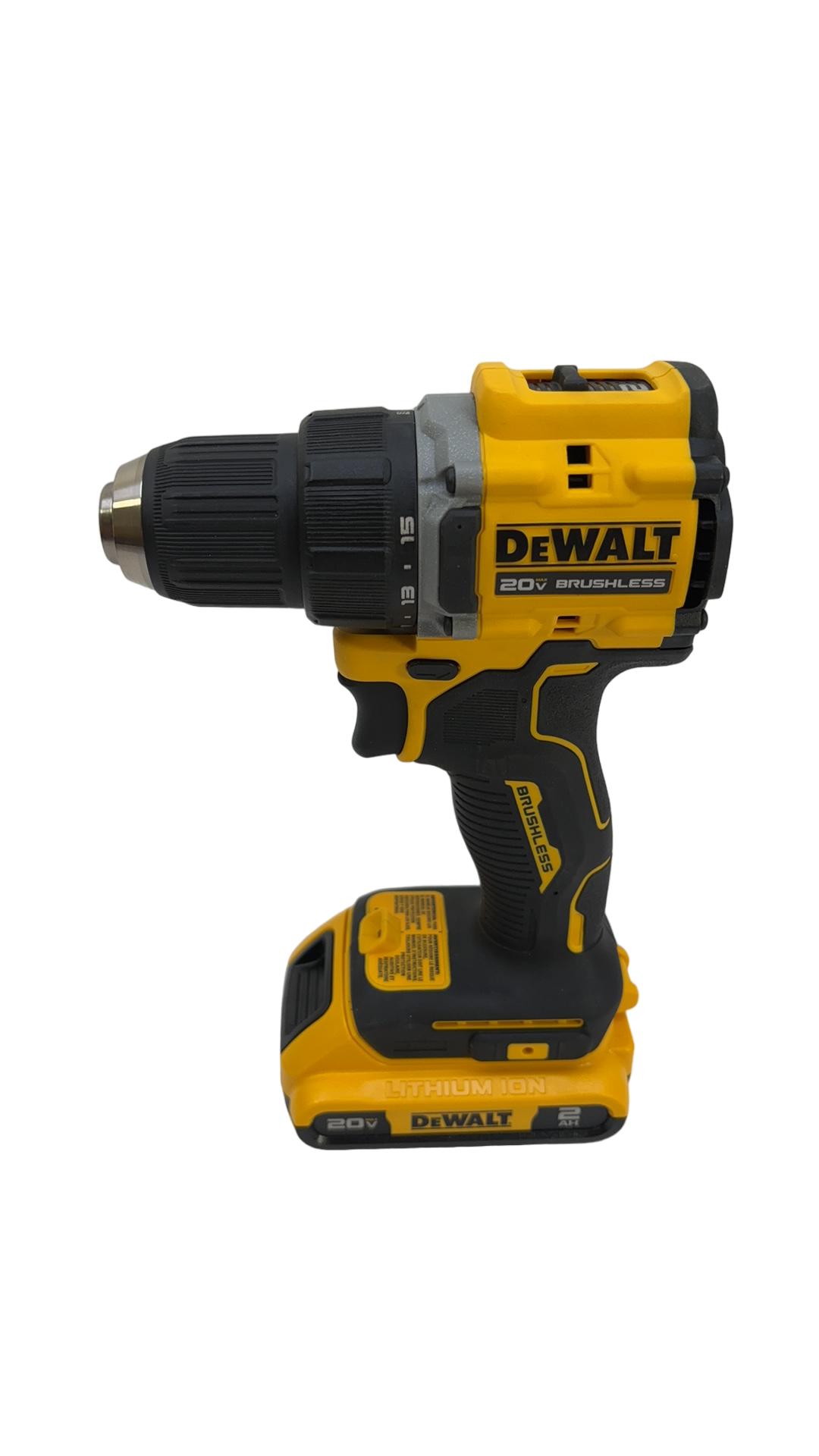 DeWalt DCD794 ATOMIC 20V MAX Lithium-Ion Brushless Cordless 1/2" Drill ...