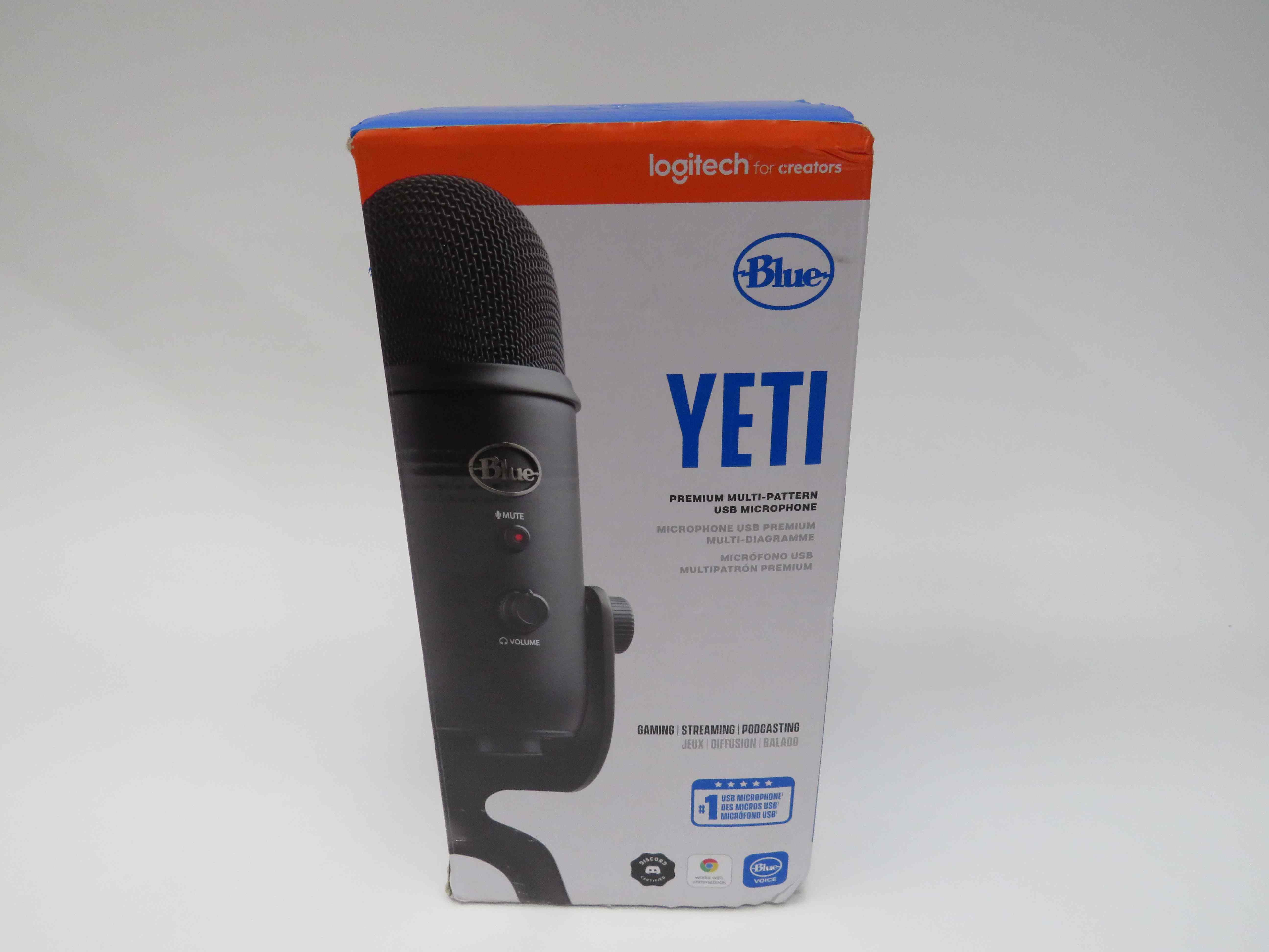 Blue Yeti Premium Multi-Pattern USB Condenser Microphone A00132 930