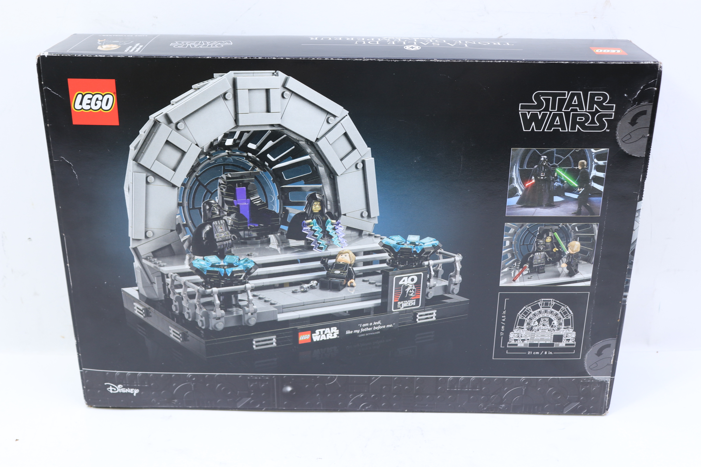 LEGO 75352 Star Wars: Emperors Throne Room Diorama Building Set
