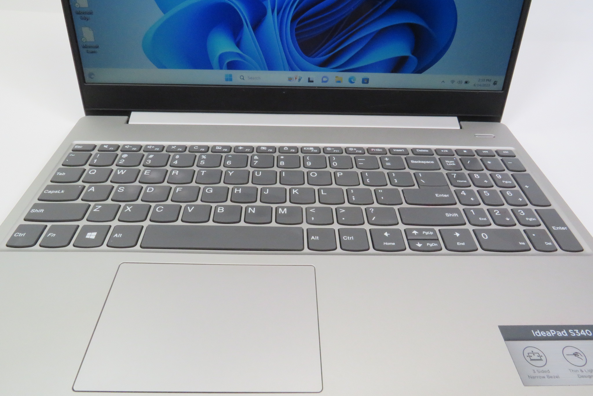Lenovo IdeaPad S340-15IWL Core i3-8145U 2.1GHz 4GB RAM 256GB SSD 15.6"