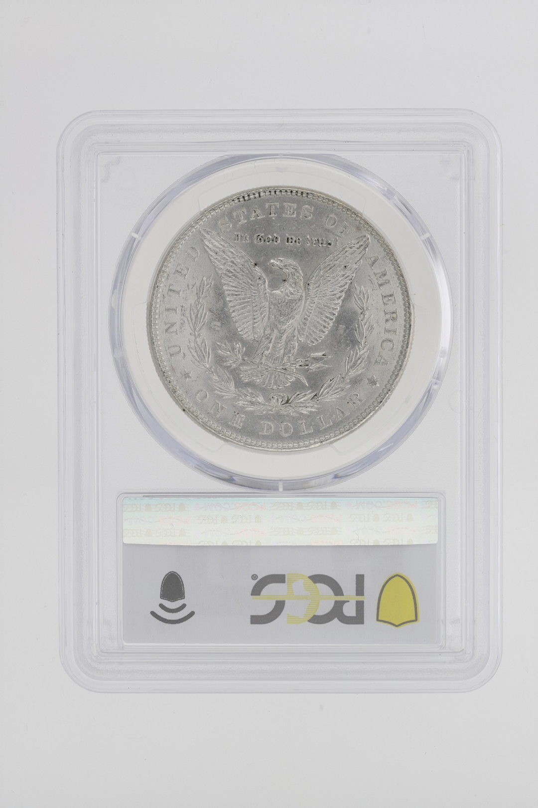 1886 Morgan Silver One Dollar Coin PCGS MS62 in Sealed Case