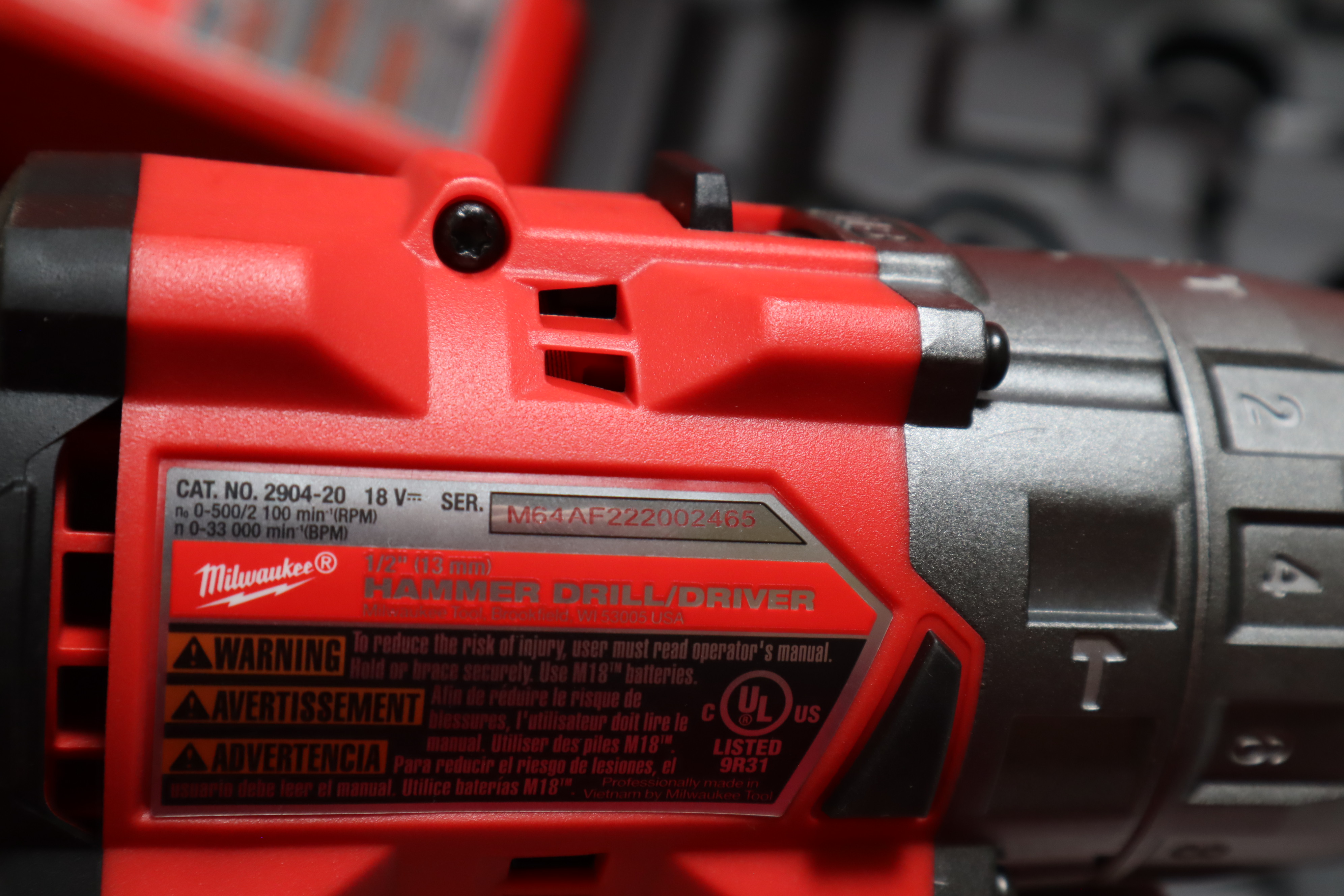 Milwaukee 3697-22 1/2" Drill 1/4" Impact Driver Combo Tool Set 5570