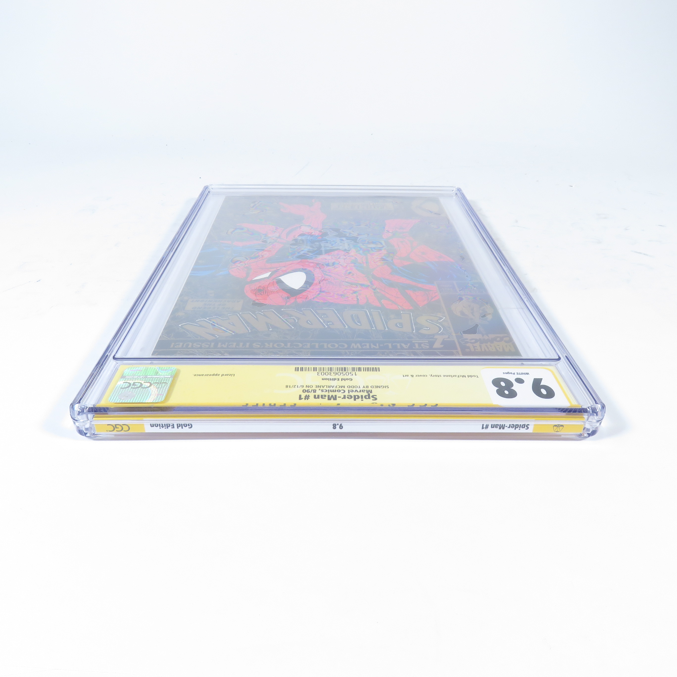 Spider-Man [Gold Edition] #1 (1990) Signed Todd McFarlane 9.8 CGC Comic Book