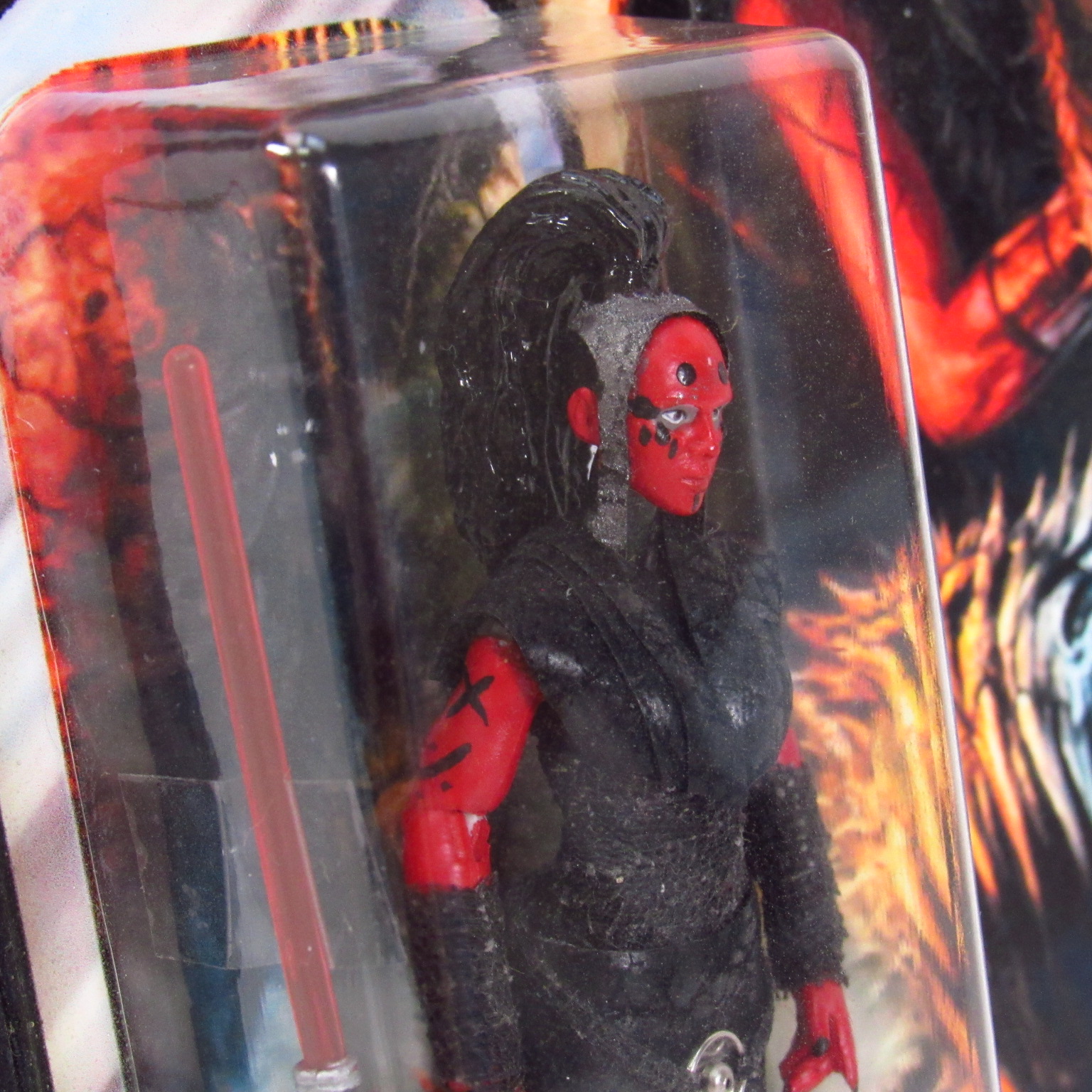 Star Wars Legacy Darth Maladi Re-Packaged Custom Card Back TBCustoms Figure