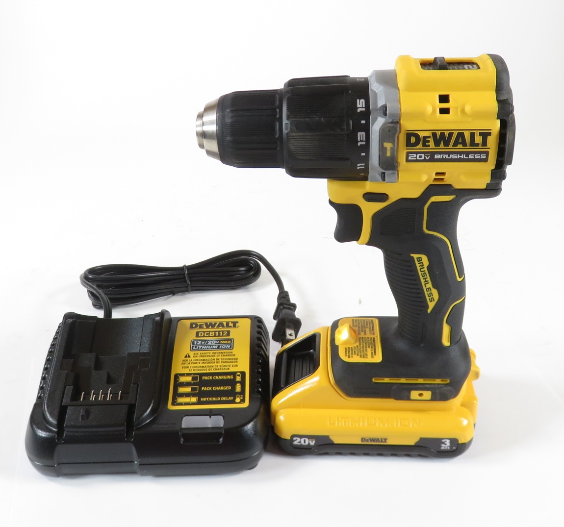 DEWALT DCD799 ATOMIC 20-Volt MAX Brushless Cordless 1/2 in. Hammer Drill