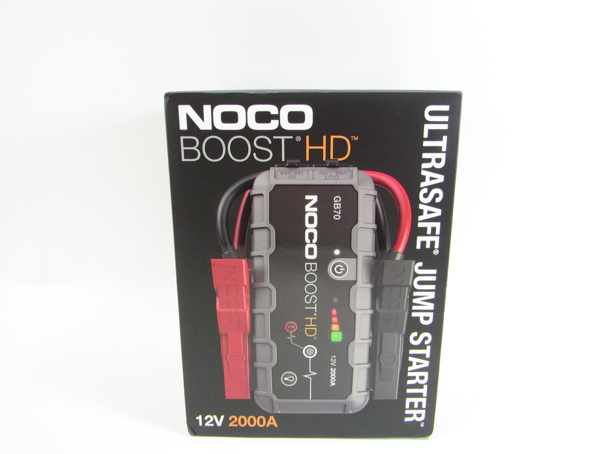 NOCO Boost HD GB70 2000-Amp 12-Volt UltraSafe Lithium Jump Starter
