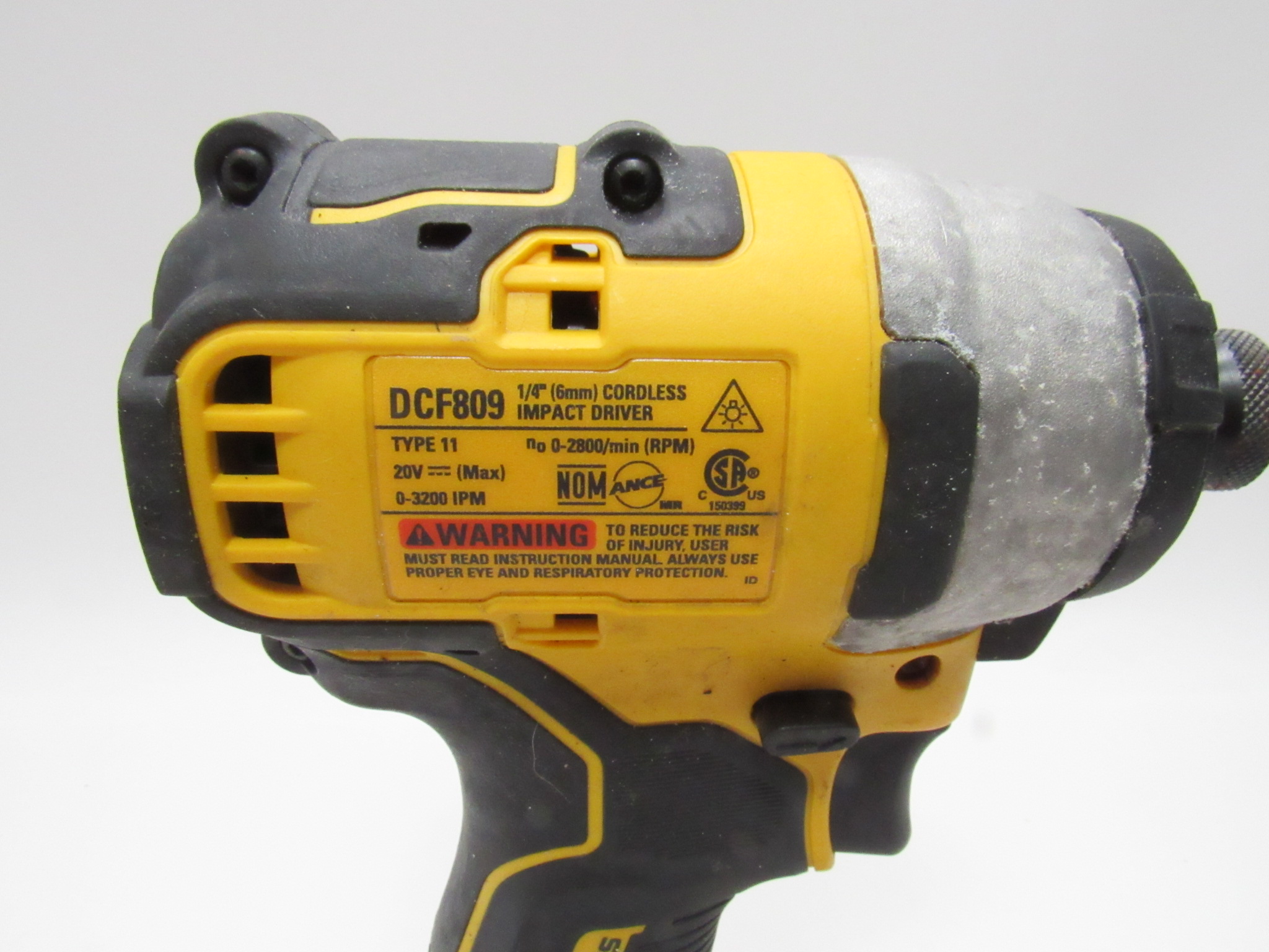DeWalt DCF809 ATOMIC 20V MAX Brushless Compact 1/4" Cordless Impact Driver