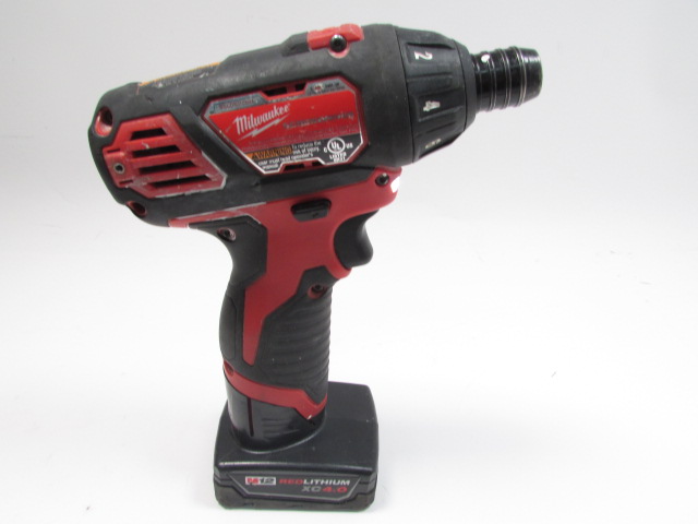 Milwaukee 2401-20 12V 1/4" Cordless Screwdriver Tool/Battery Only