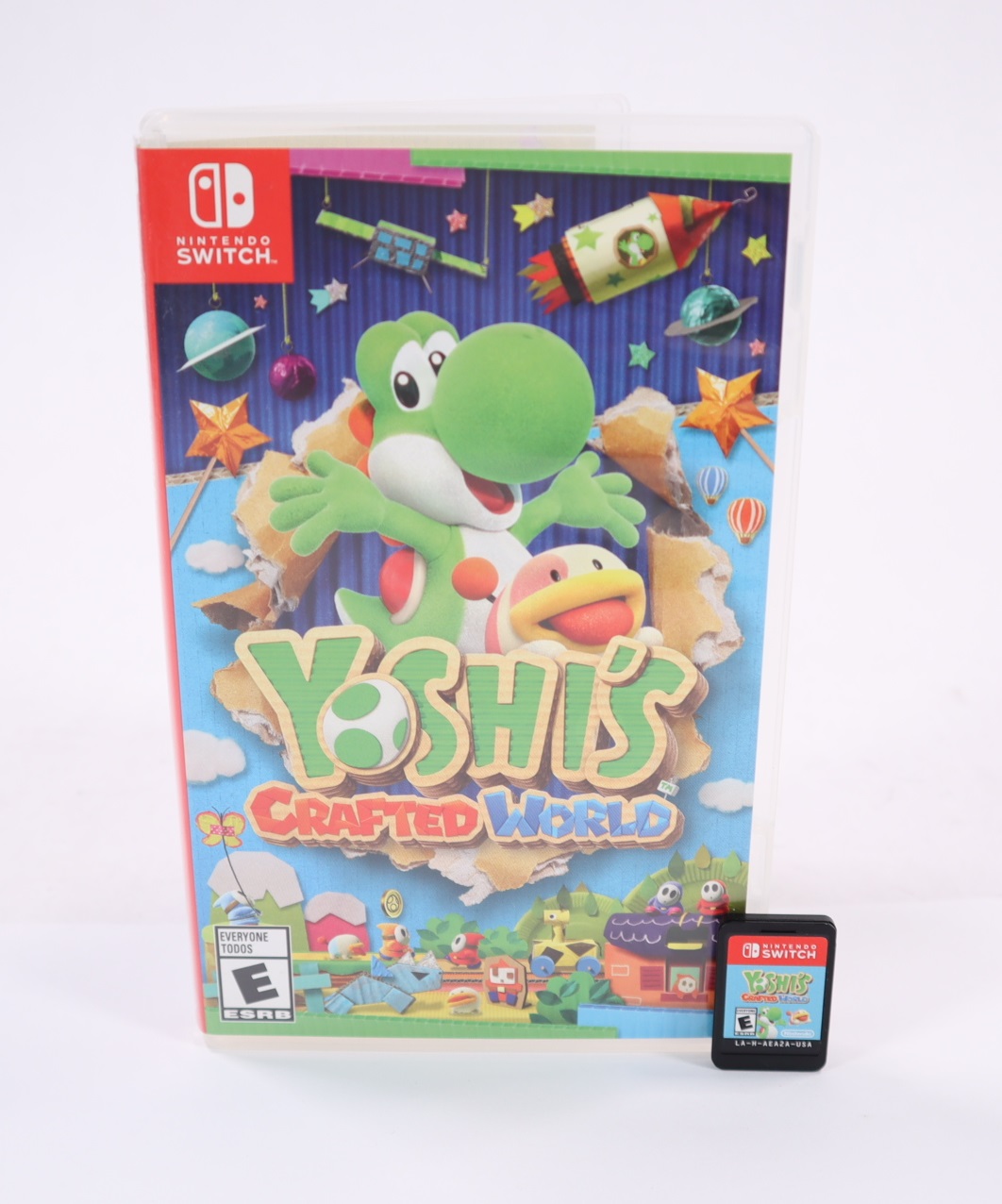 Yoshi's Crafted World Video Game for the Nintendo Switch