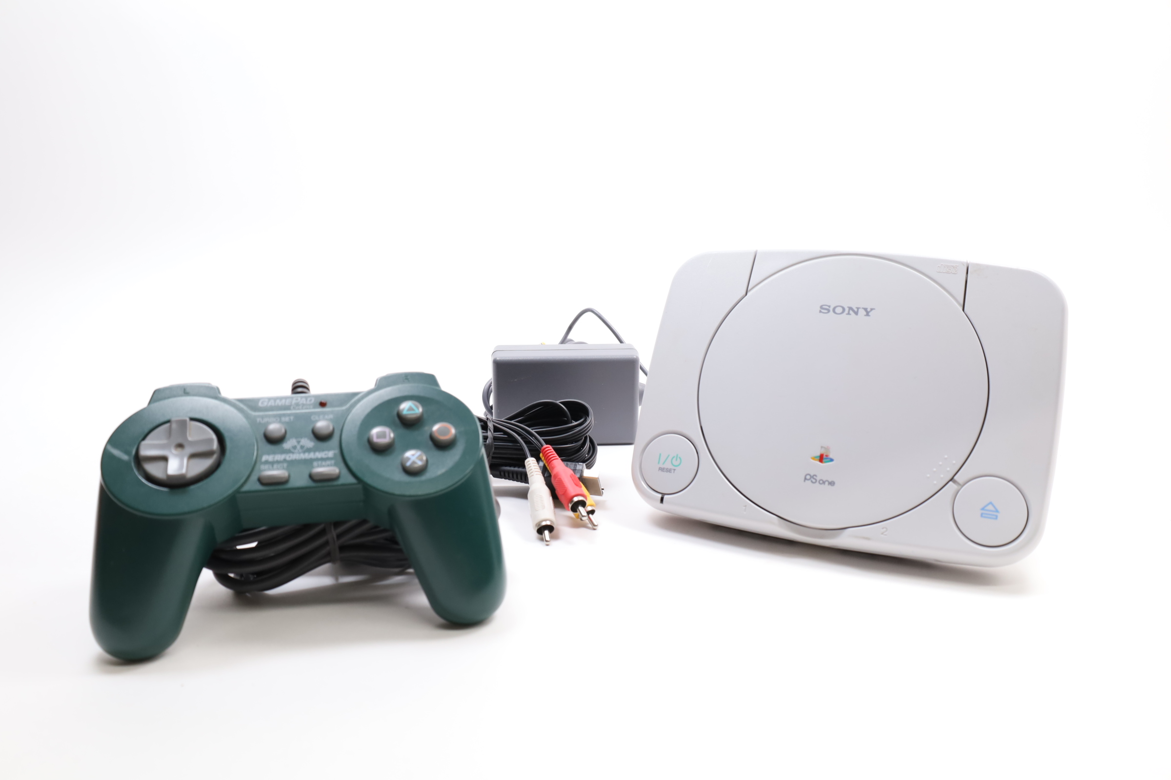 Sony PlayStation PS One SCPH-101 Video Game System - White (1886)