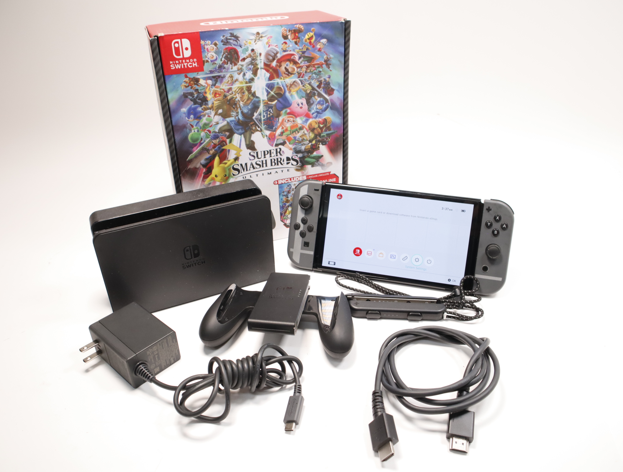 Nintendo Switch OLED HEG-001 Super Smash Bros Ultimate 64GB Video Game System