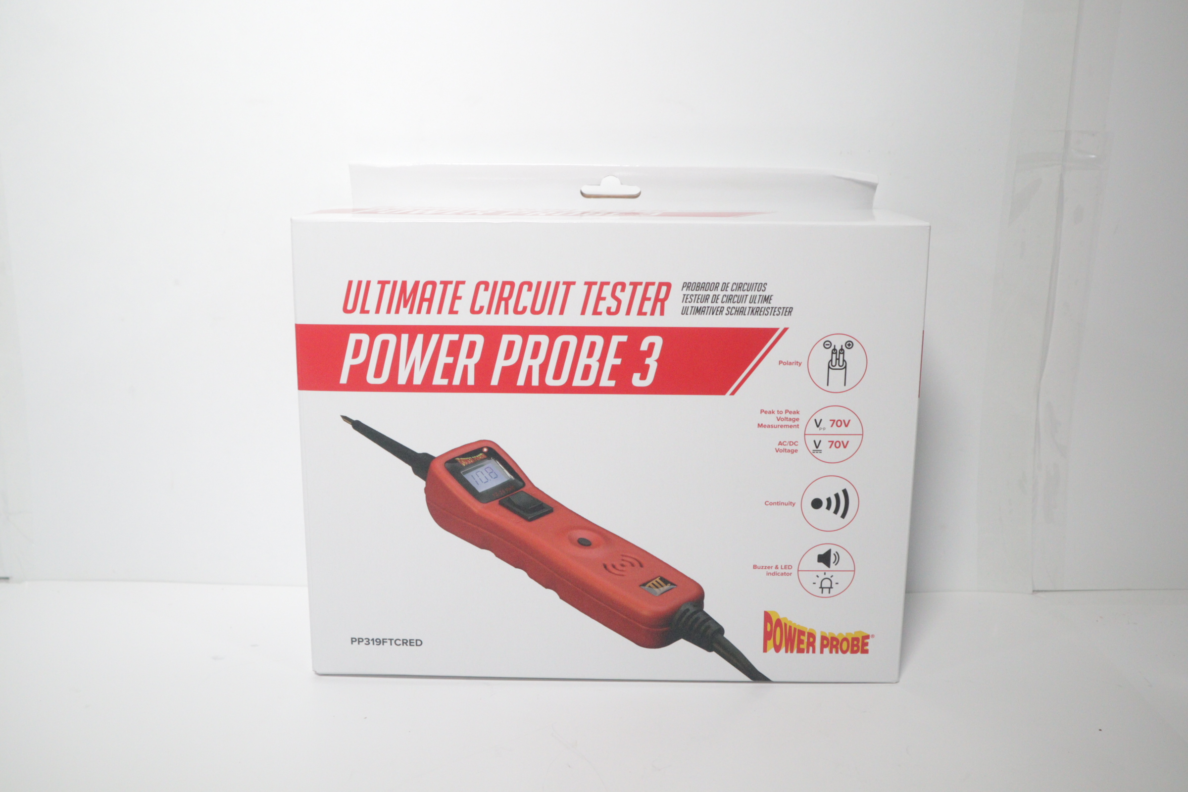 Power Probe 3 PP319FTCRED Ultimate Circuit Tester / Voltmeter ...