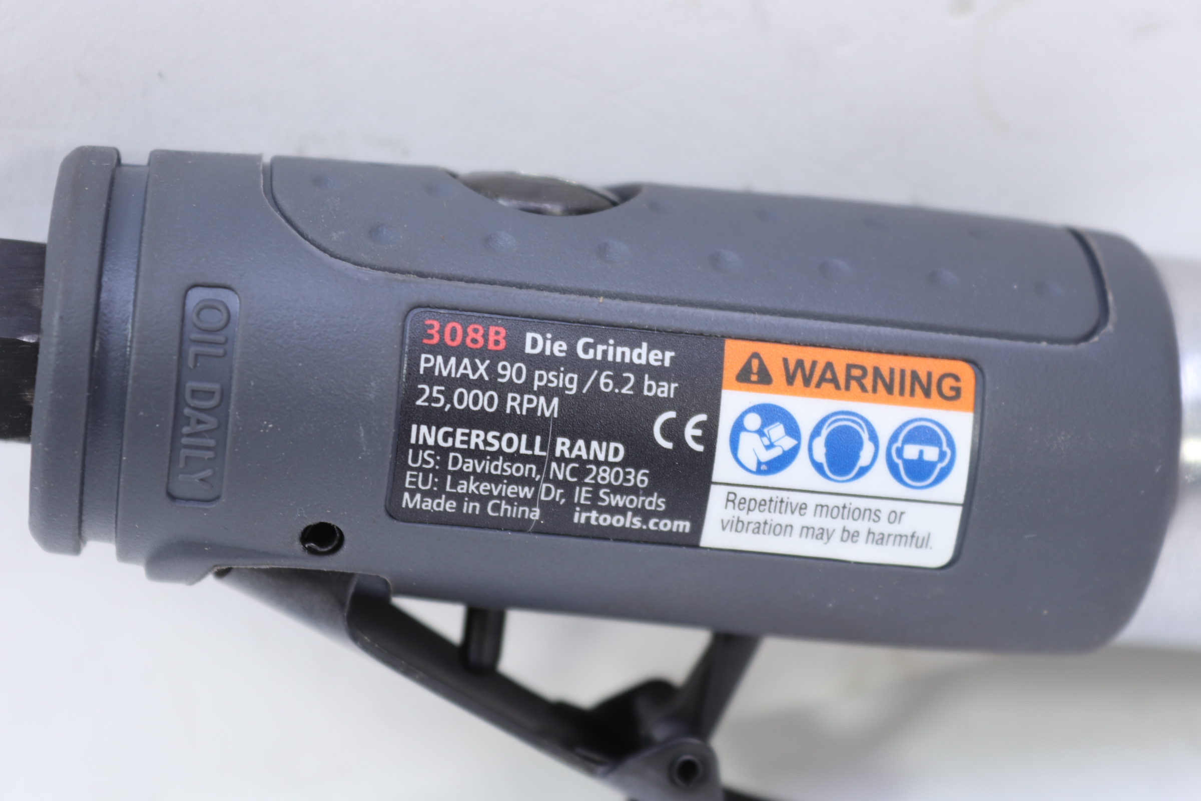 Ingersoll Rand 308B Pneumatic Straight Die Grinder