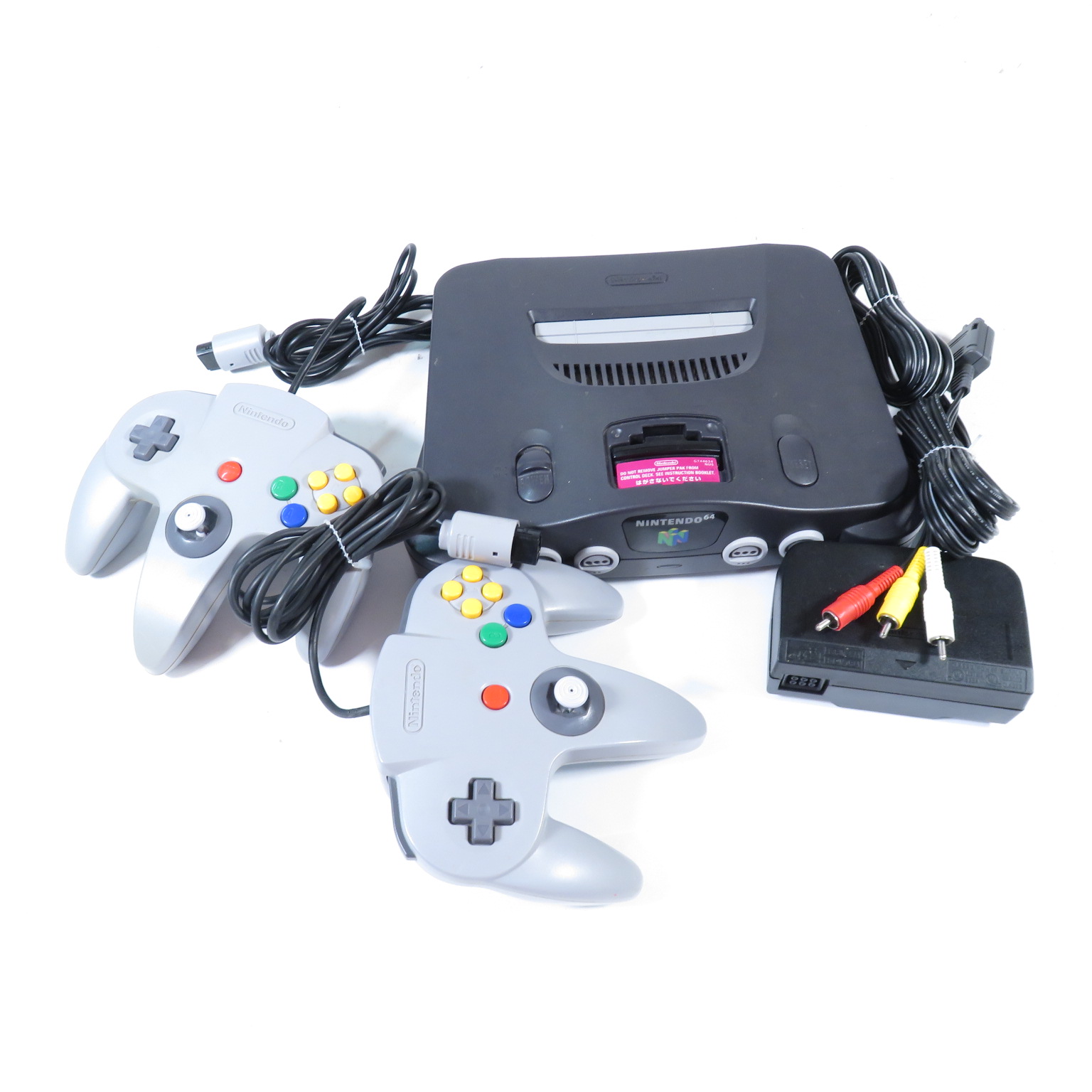 Nintendo 64 N64 NUS-001 64-bit CPU Home Video Game Console