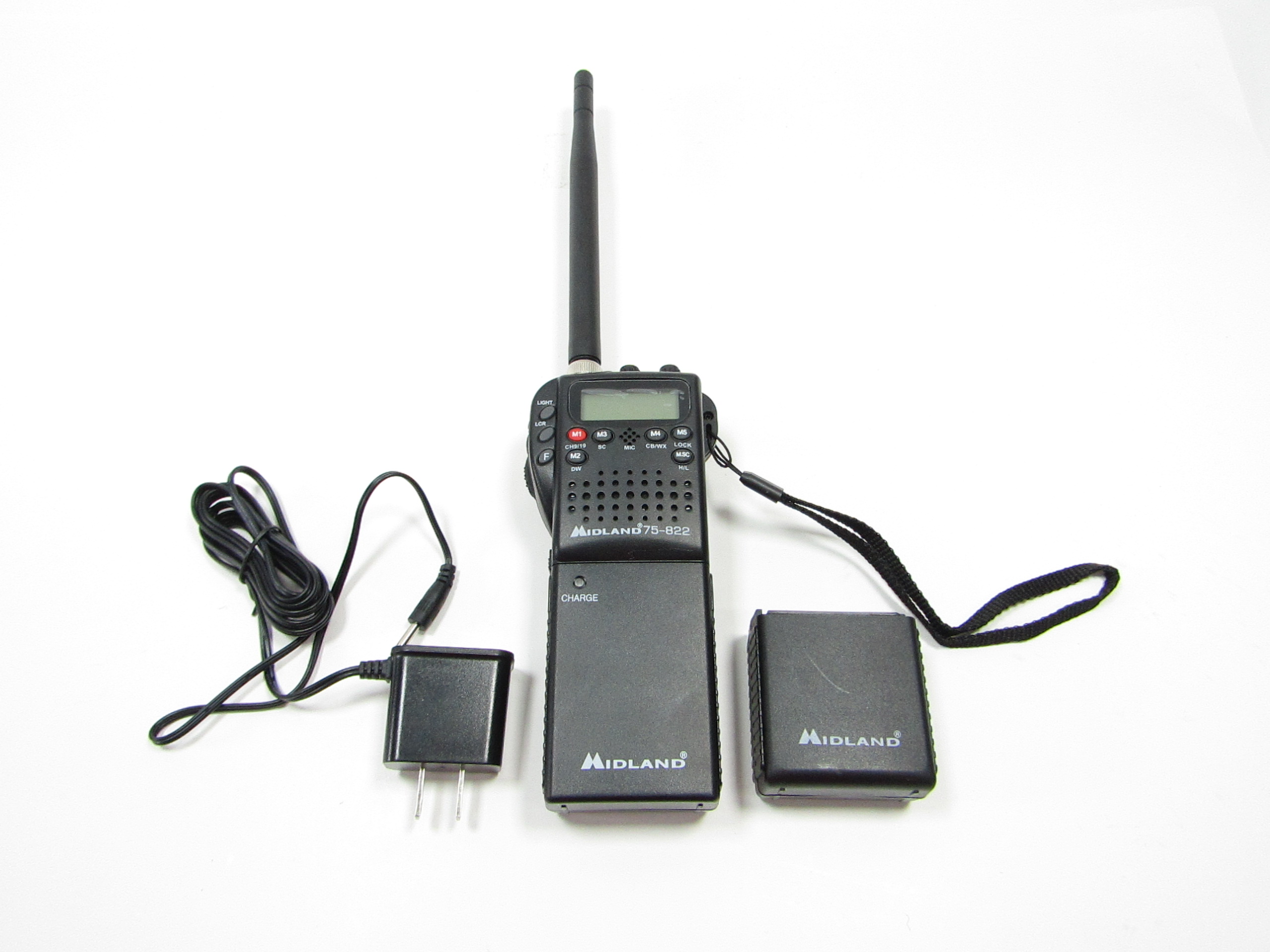 Midland 75-822 NOAA Radio Automatic Noise Limiter Handheld 40-Channel ...