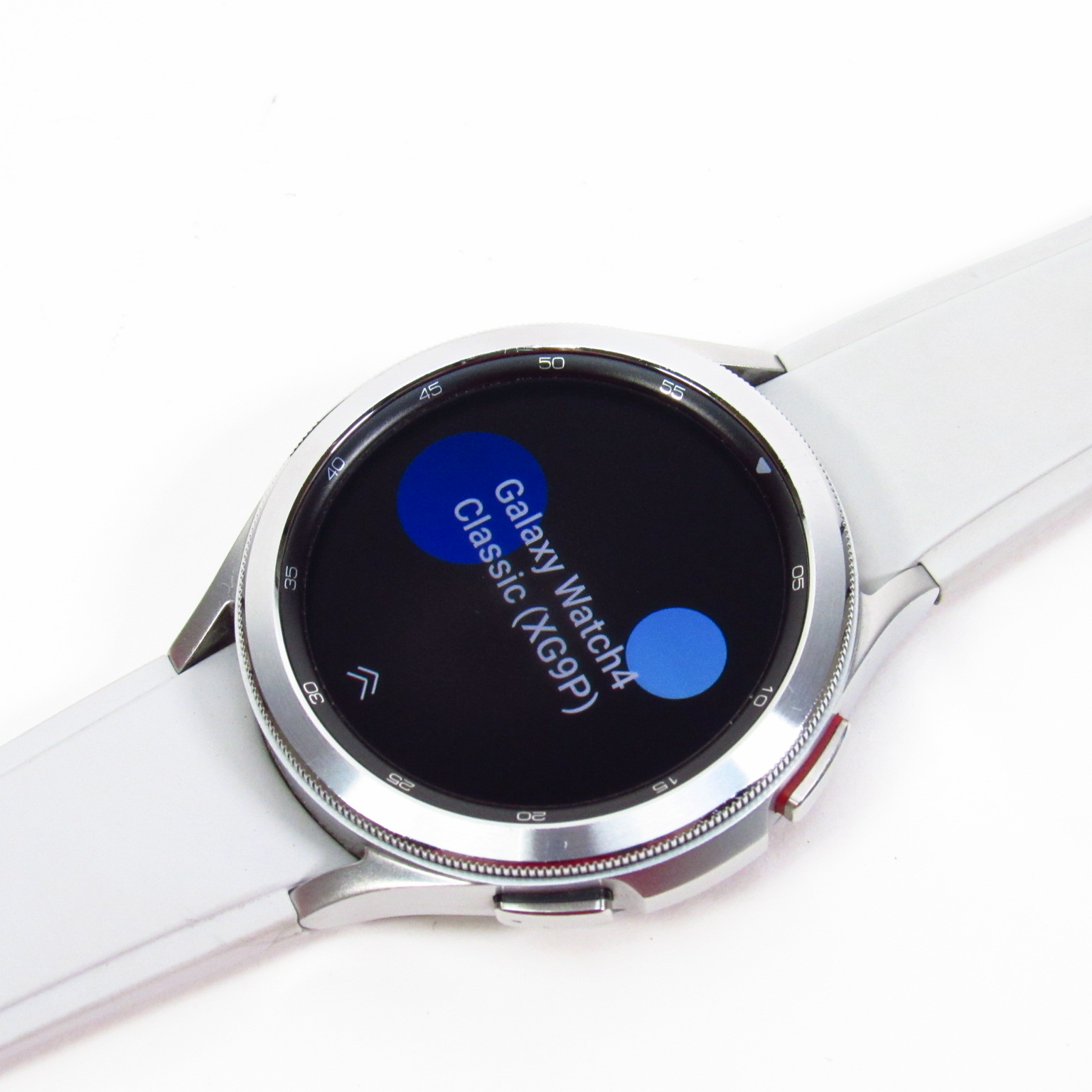 Samsung Watch 4 Classic SM-R895U 46mm GPS LTE Smartwatch - White/Silver