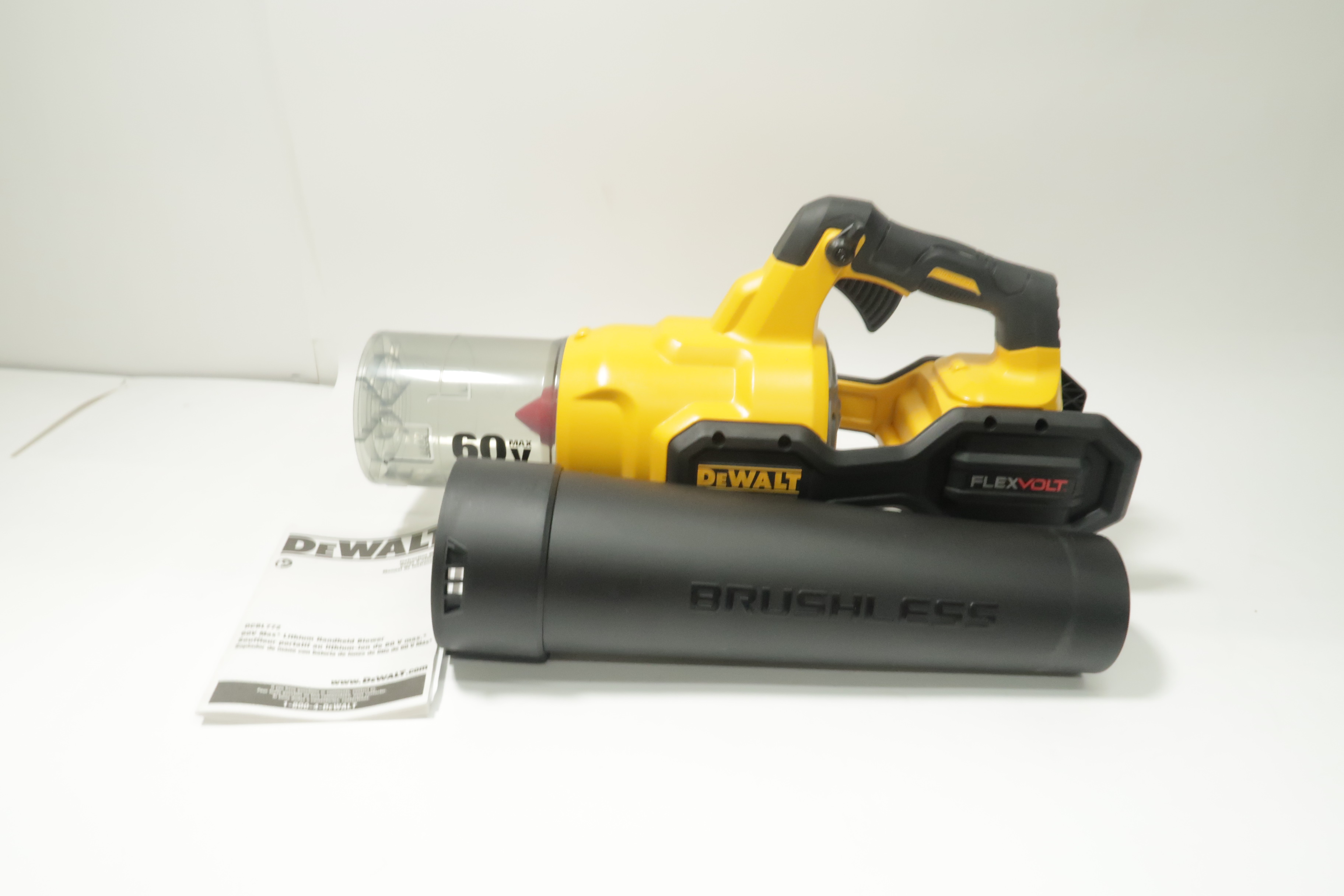 DeWalt DCBL772 60V MAX FLEXVOLT Brushless Handheld Axial Blower - Tool Only