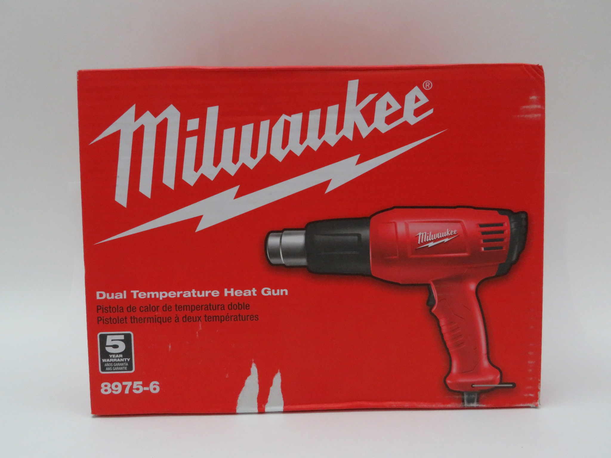 Milwaukee 8975-6 11.6-Amp 120-Volt Dual Temperature Heat Gun
