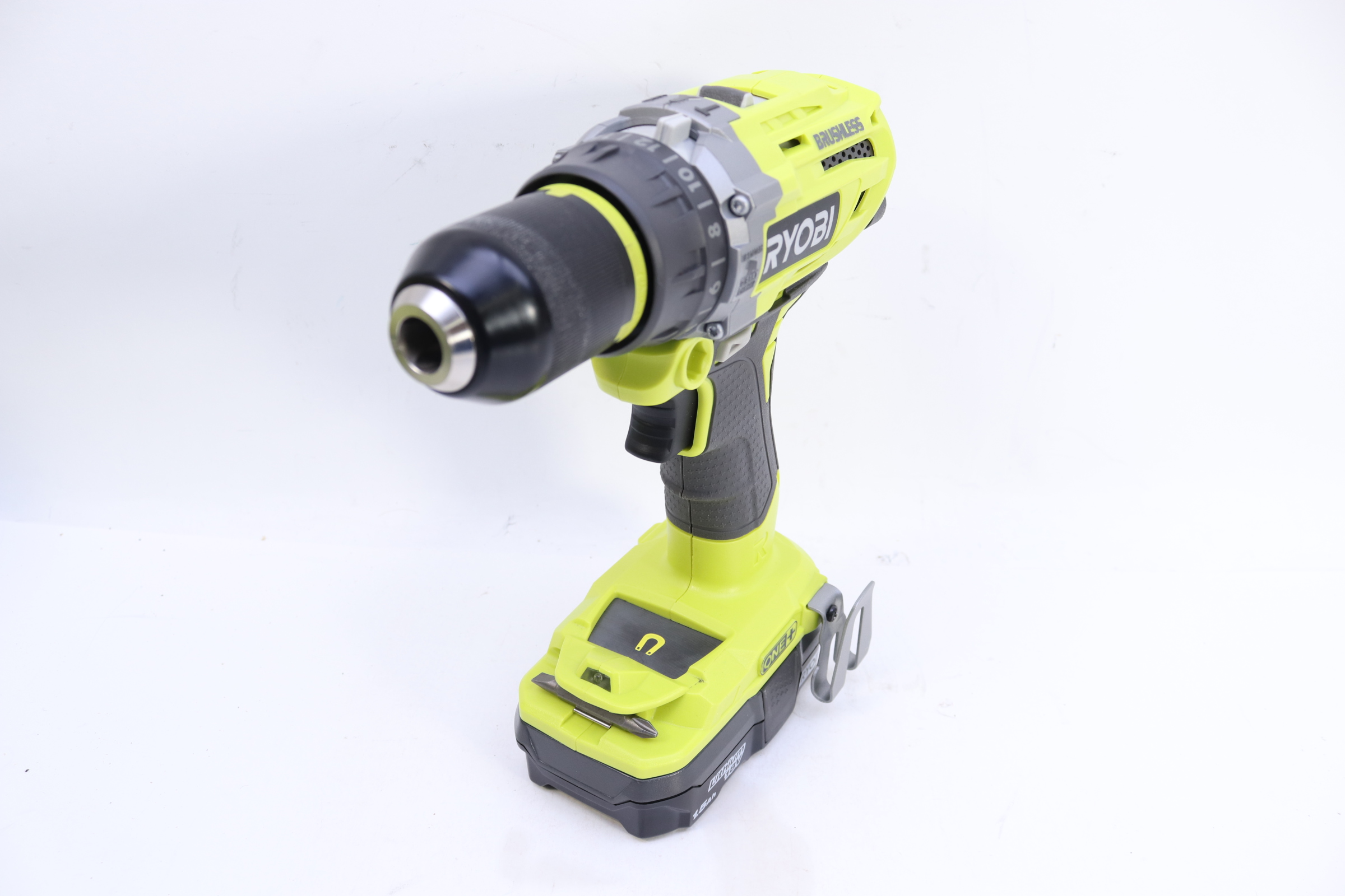 Ryobi P251 ONE+ 18V Lithium-Ion Cordless Brushless 1/2" Hammer Drill/Driver