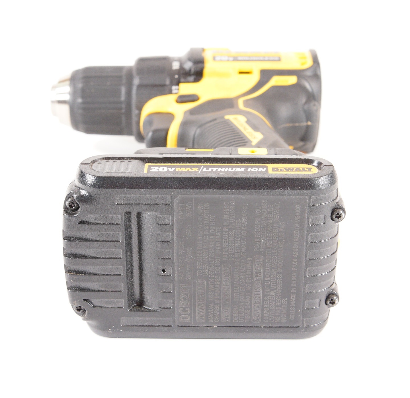 DEWALT DCD708 ATOMIC 20-Volt MAX Cordless Brushless Compact 1/2 in ...