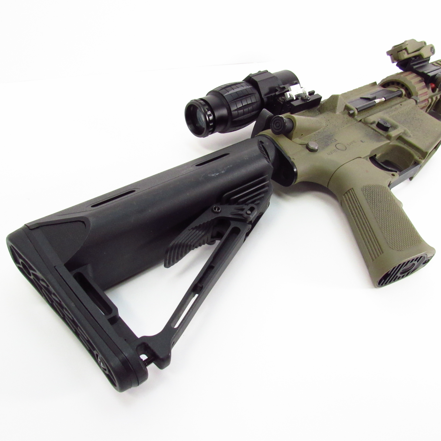 Lancer Tactical 6mm Cal BB Gun Green Airsoft Rifle - Local Pick-Up Only